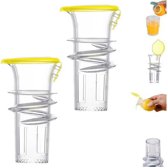 Handheld Lemon Squeezer, Manual Lemon Orange Juicer Squeezer, Hand Held ...