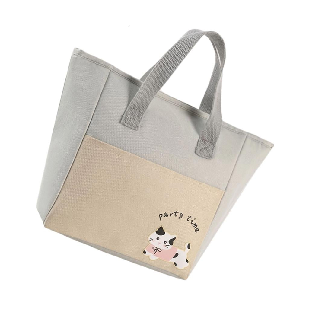 Handheld Lunch Box Leakproof Lunch Case Insulated Lunch Bag Cartoon ...