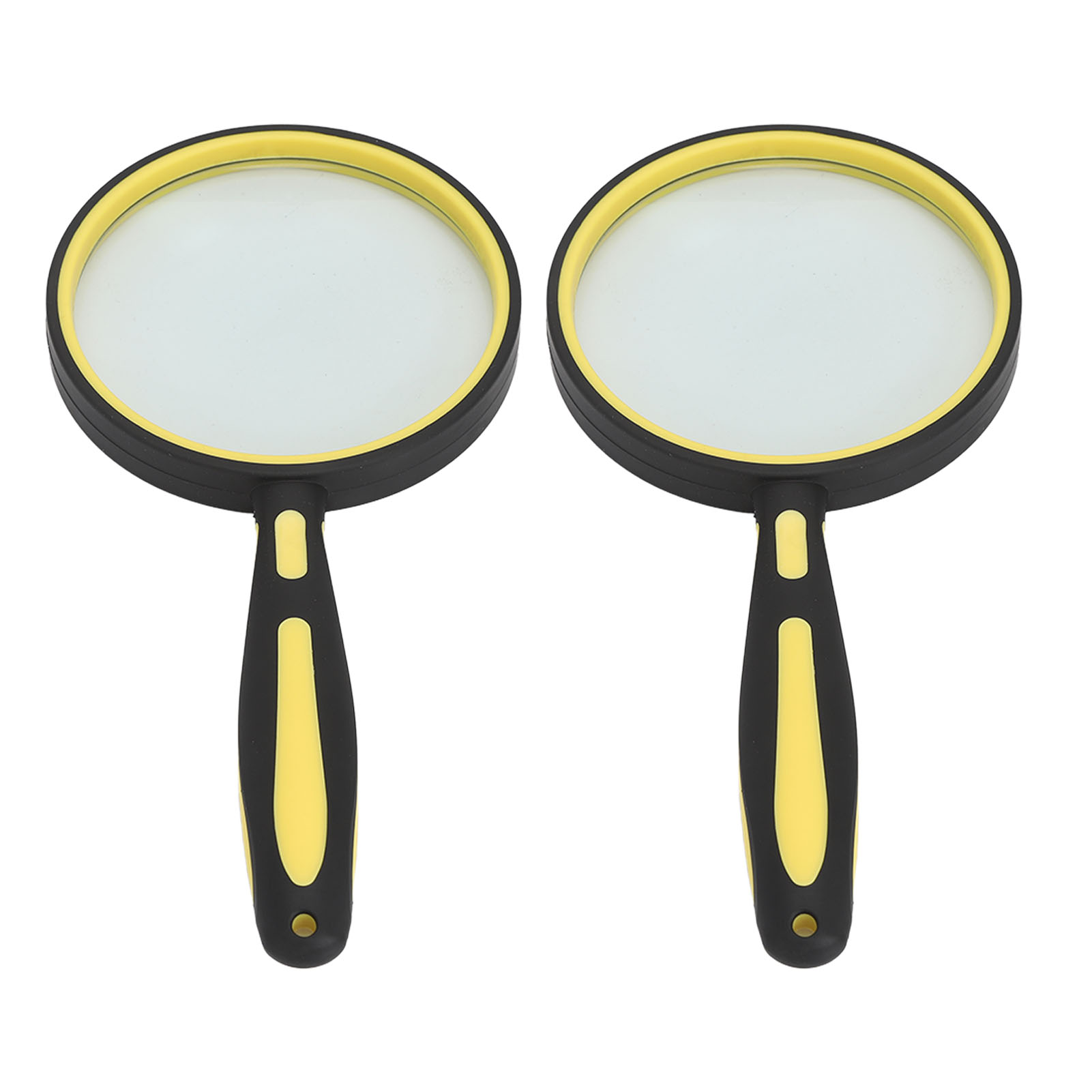 Handheld Magnifier With HD Optical Glass Lens Shatterproof Rubber ...