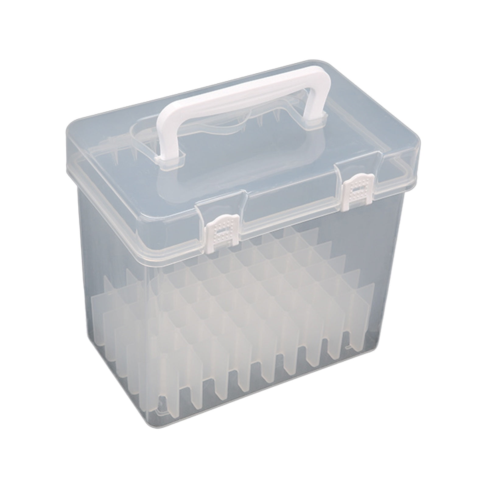 WINDLAND Handheld Organizer, Multi-Slot Plastic Marker Storage Case ...