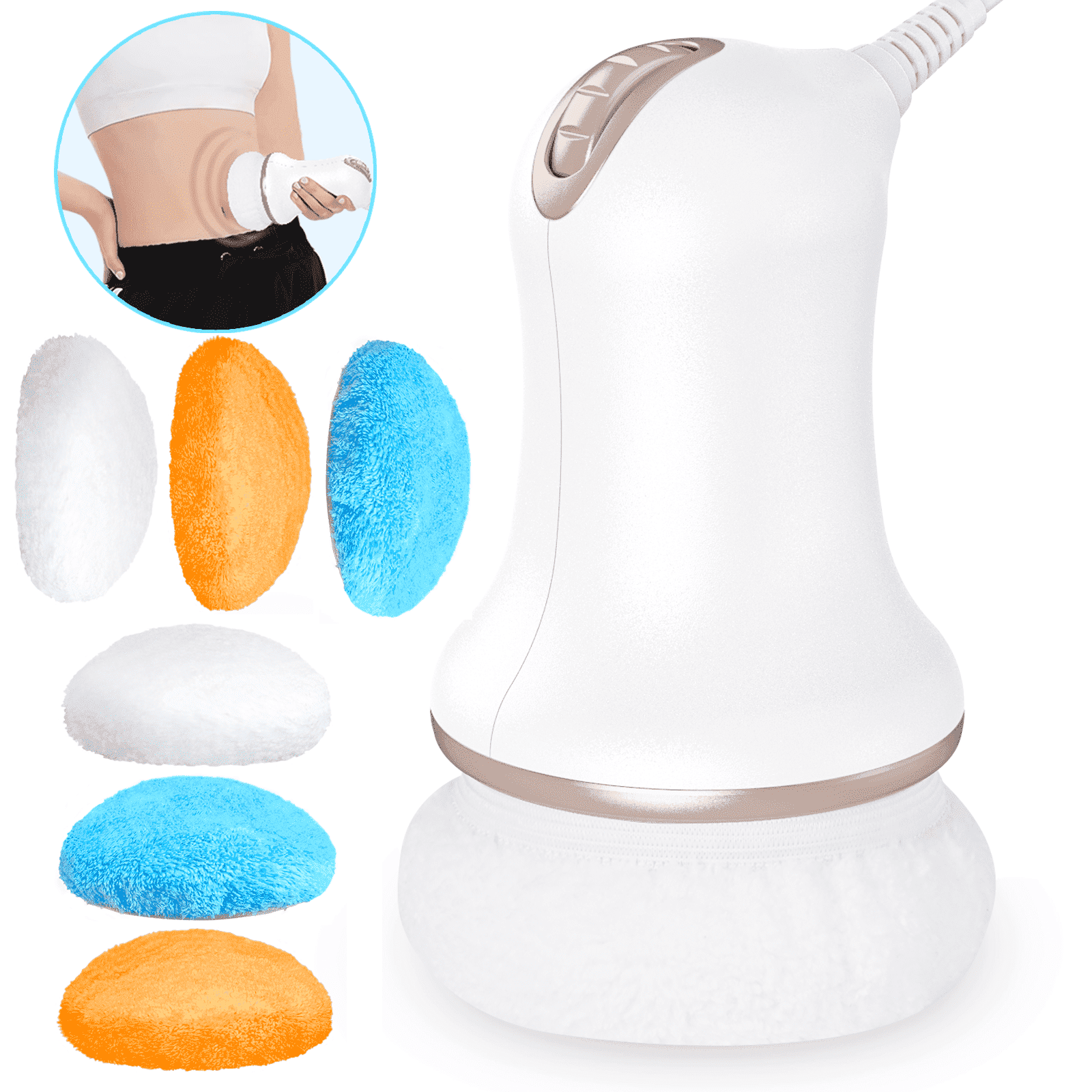 NEXPURE Body Sculpting Machine, Cellulite Massager, 6 Speeds, 6 Heads ...