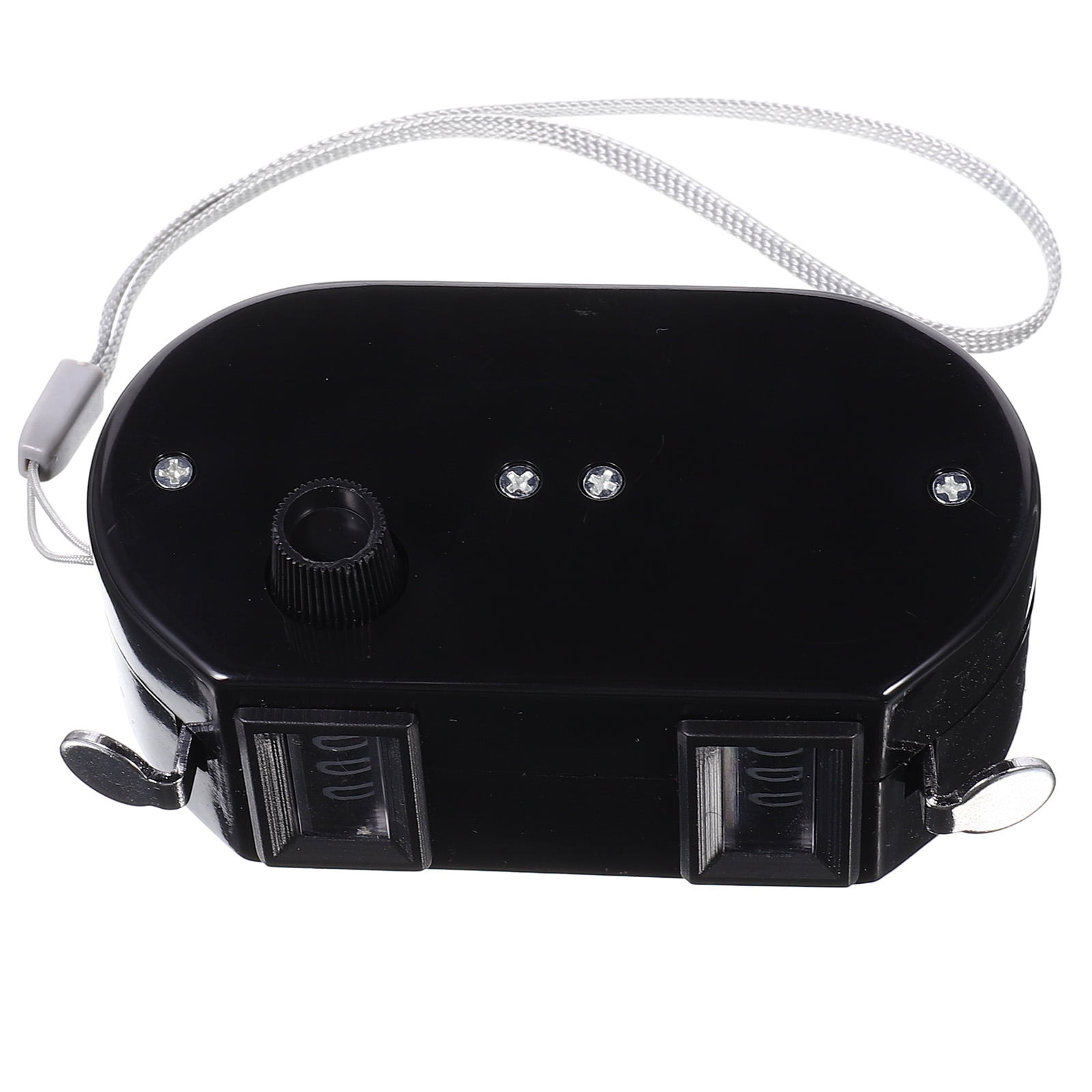 Dual Tally Counter With Clear Numbers for Counting ABS Black Portable ...