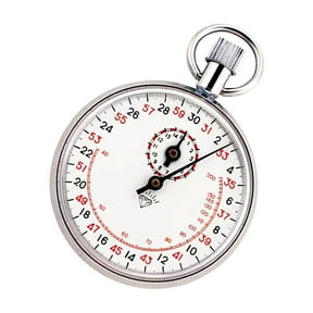 15 Minute "Diamond" Steel Mechanical Stopwatch - Walmart.com