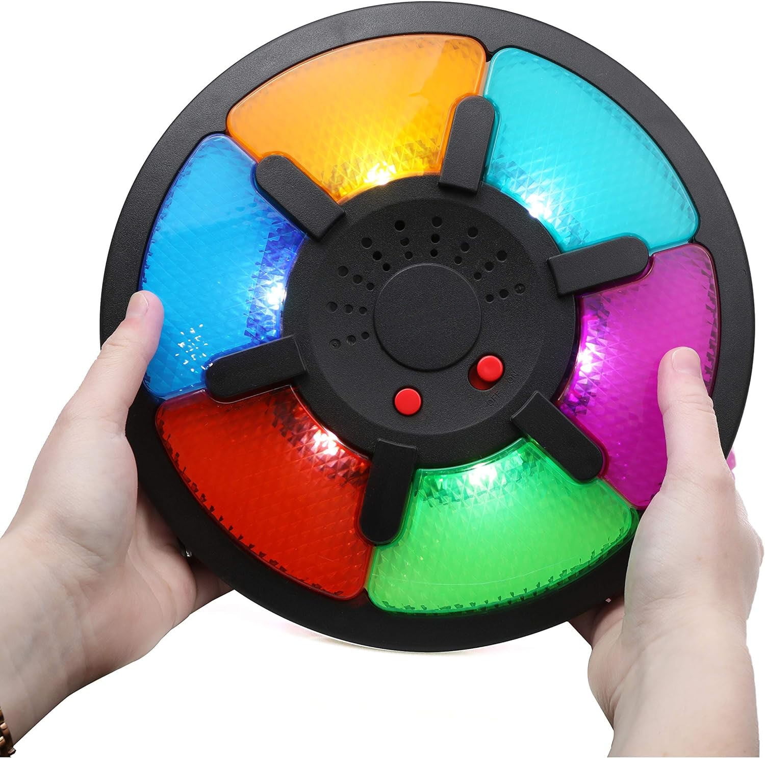 Handheld Memory Game, Light Up Memory Game with 6 Pattern Sequence ...