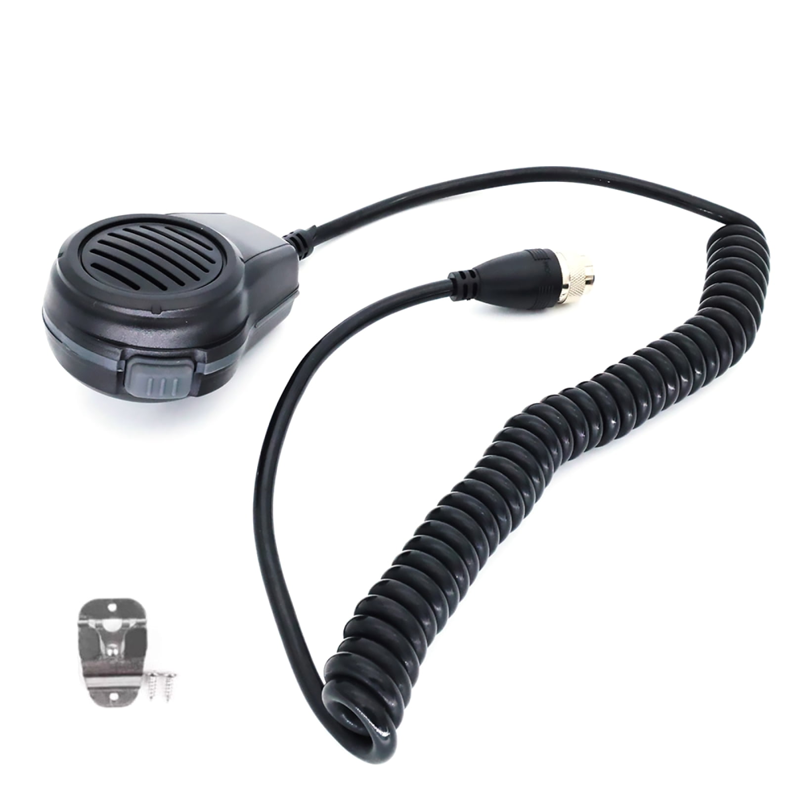 Handheld Microphone for ICOM Radio Black, Quality Speaker and ...