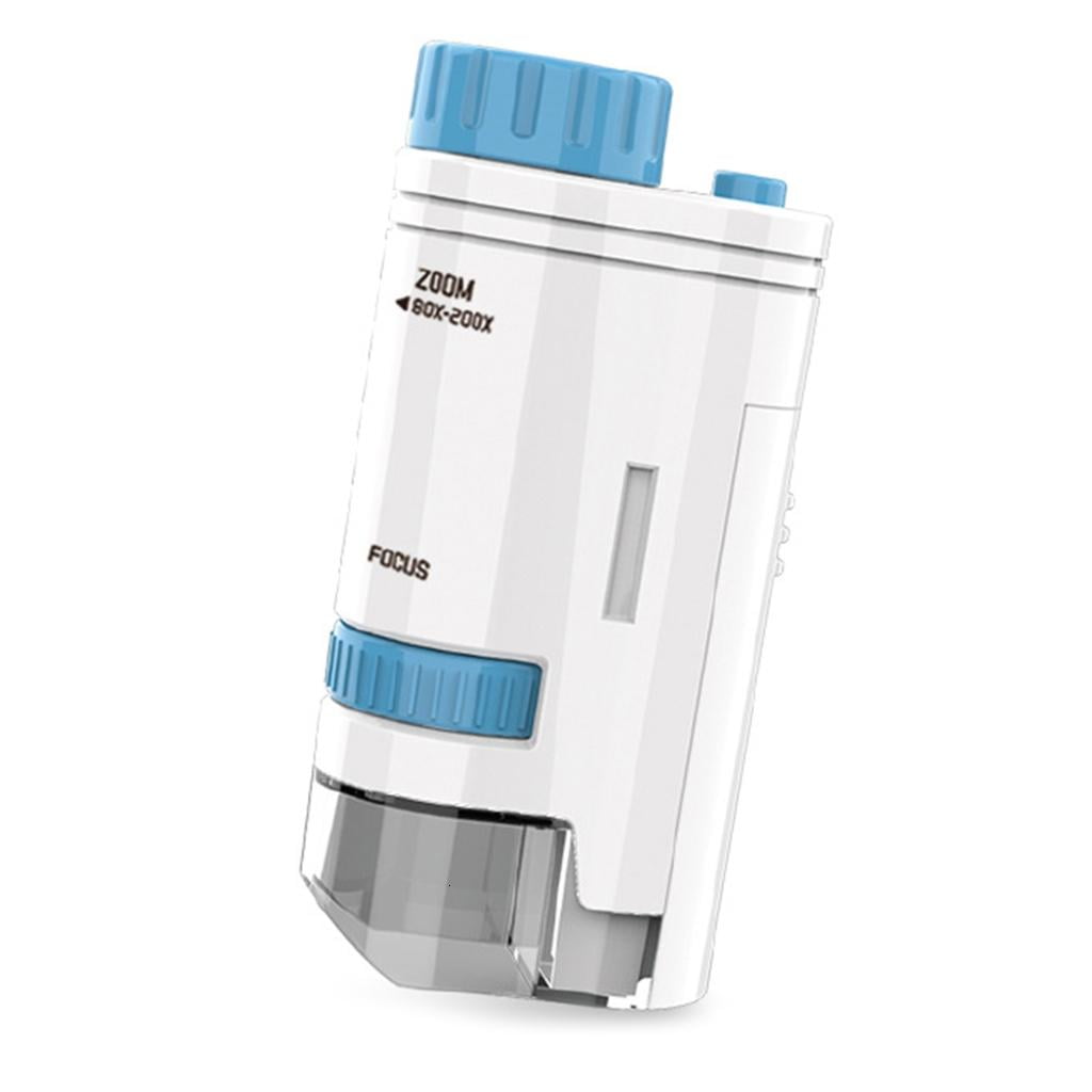 Handheld Microscope Battery Powered Microscope With LED Light Kids ...