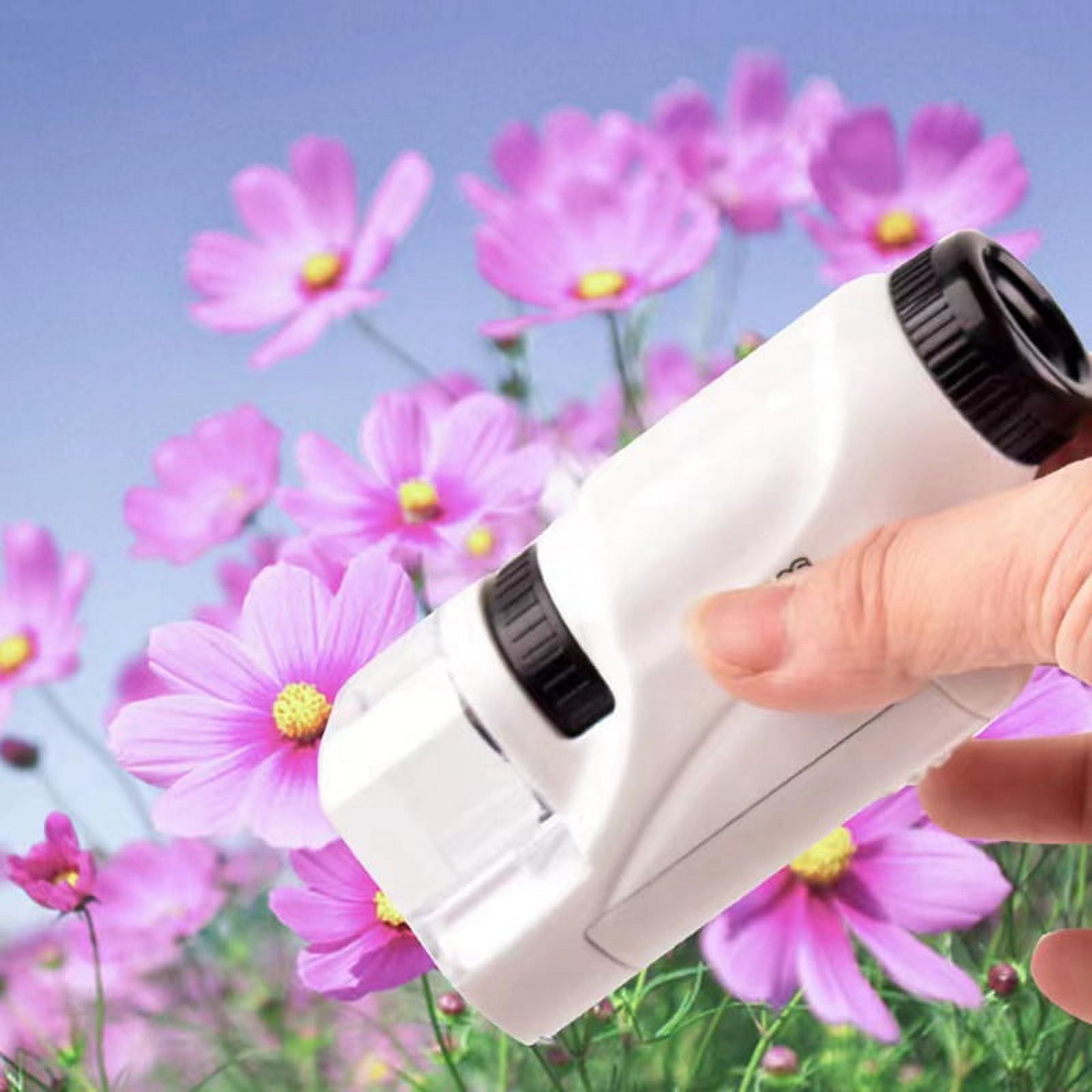 Handheld Microscope Science Laboratory Mini Handheld Battery Powered ...