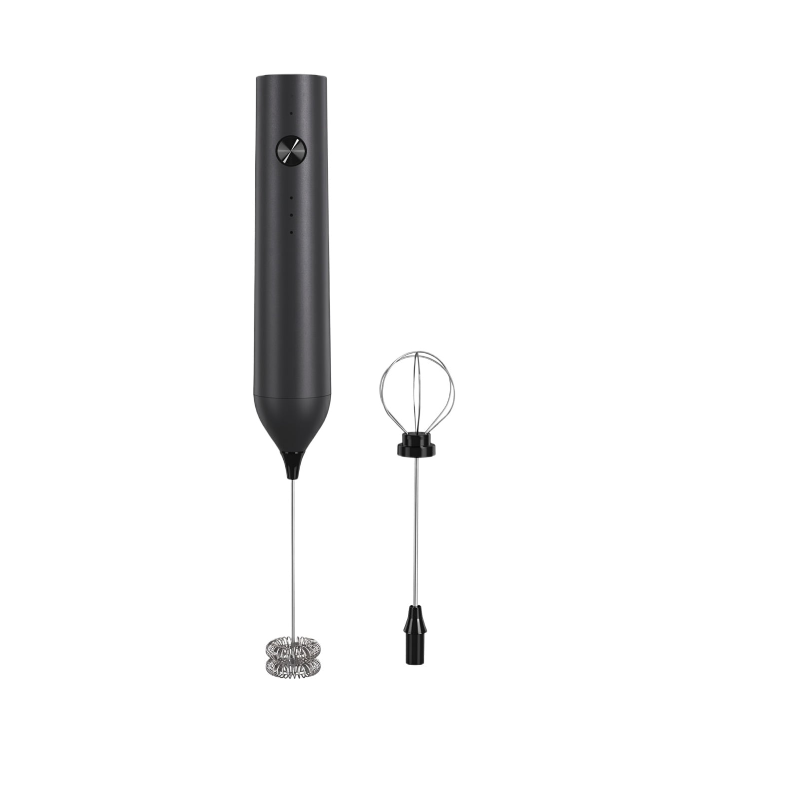 Handheld Milk Frother Wand with Stand for Coffee, Rechargeable Electric ...