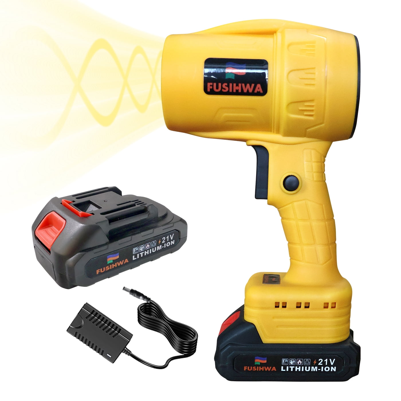 Handheld Mini Cordless Leaf Blower, 21V Battery Cordless Small Leaf ...