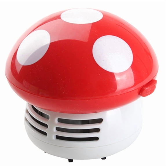 Handheld Mini Desktop Vacuum Cleaner Mushroom Shape Cleaner Desk ...