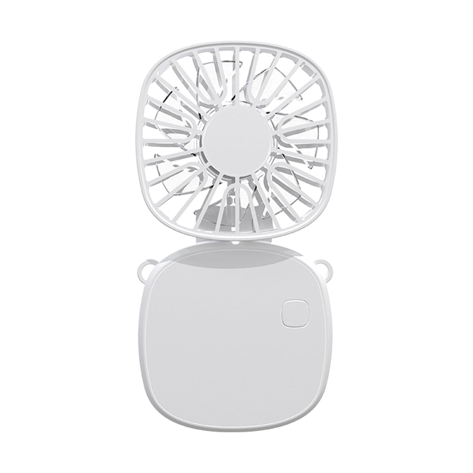 Handheld Mini Fan Usb Rechargeable Reversible Base Vertical Blowing 3 ...