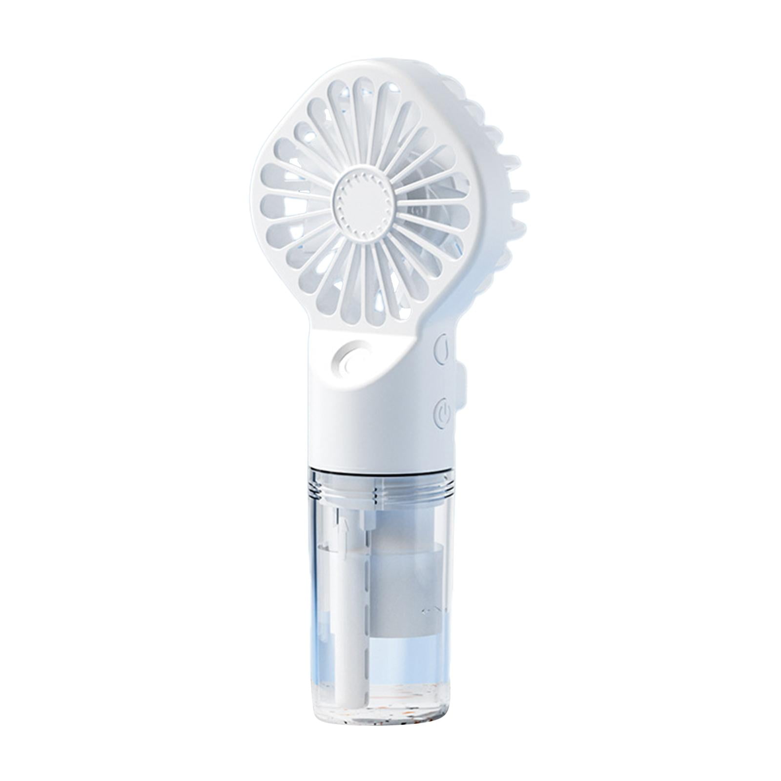 Handheld Misting Fan Mini Fan Humidifier Desk Fan Personal Cooling ...