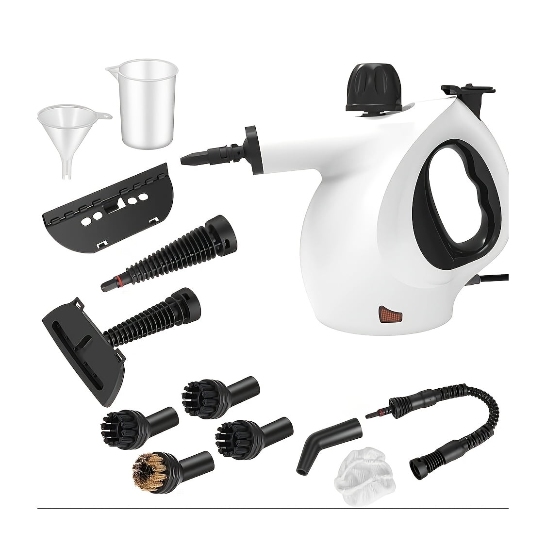Handheld Multi-Surface Pressurized Steam Cleaner With 12 Accessories ...