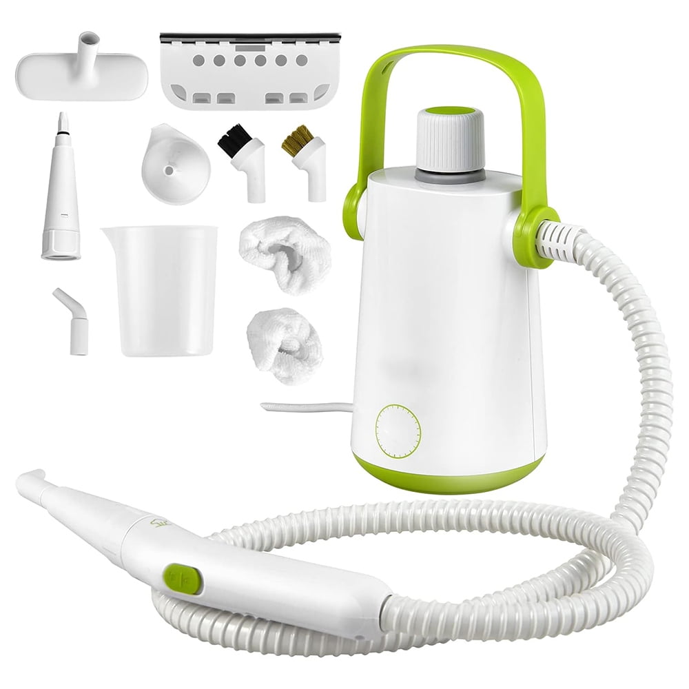 Handheld Multipurpose Steam Cleaner, 10 Piece Accessory Set with 300ml ...