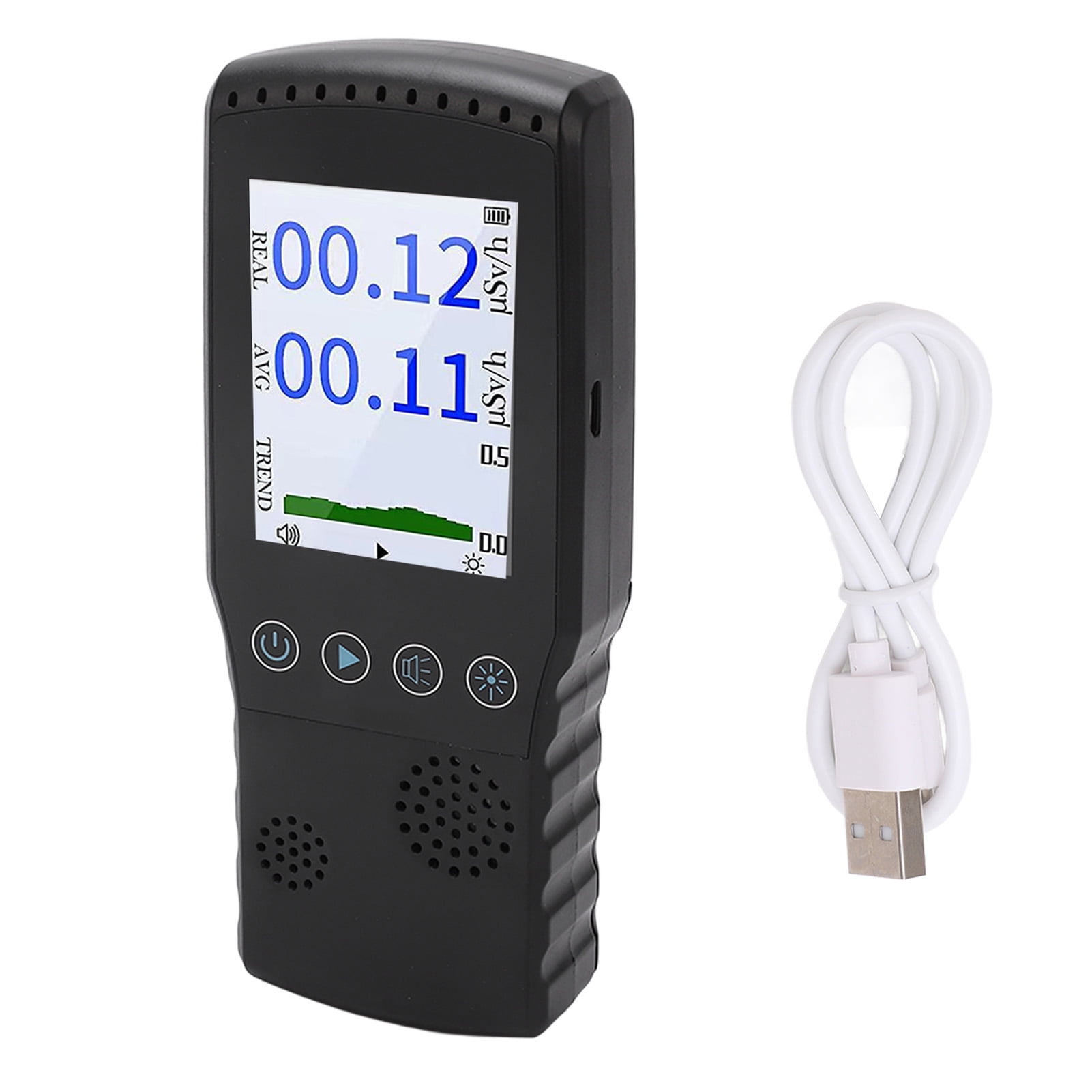 Handheld Nuclear Radiation Detector LCD Realtime Monitoring Portable ...