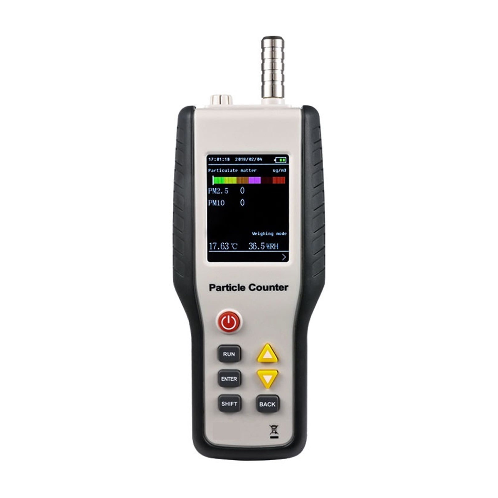 Handheld PM2.5 Detector Particle Counter Air Quality Monitor Home ...