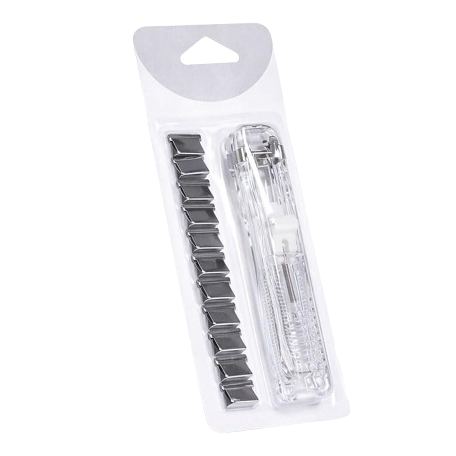 Handheld Paper Clam Clip Dispenser, Portable Fast Paper Clipper with 8 ...