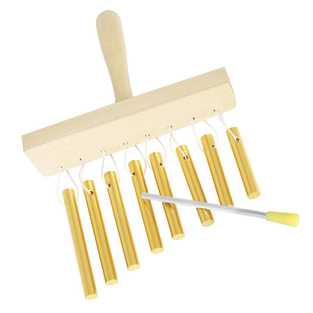 Handheld Percussion Instrument with Wood Frame Practice Windchimes ...