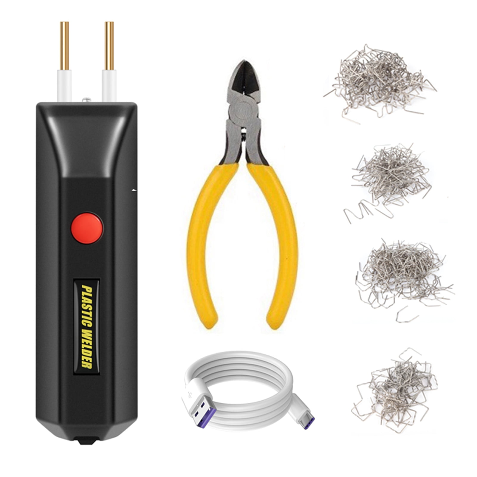 Handheld Plastic Welder, Cordless Plastic Welding Kit With 400PCS ...