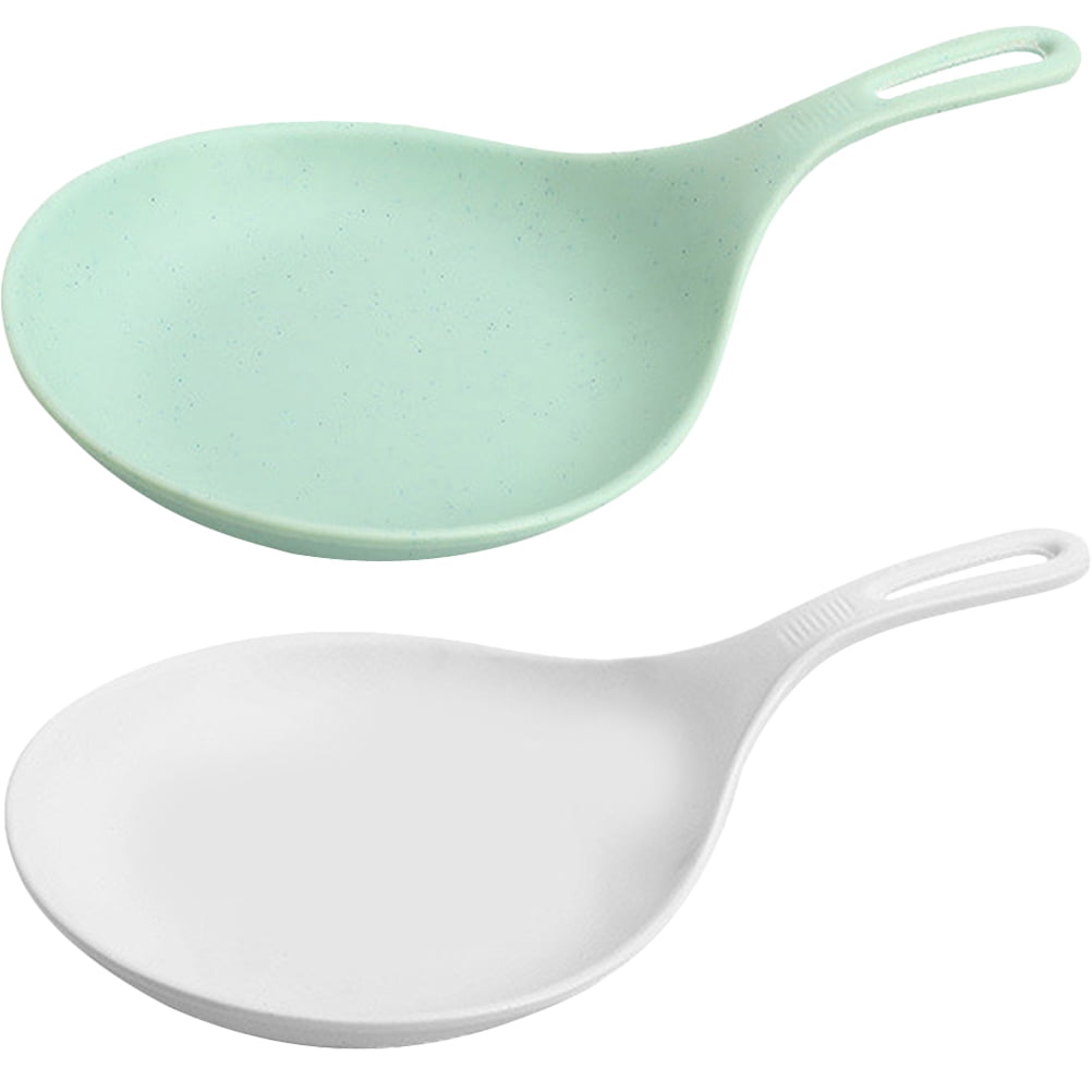 NIAIZEK 2-Piece Assorted Color Plates with Handle, Simple Shape, and ...