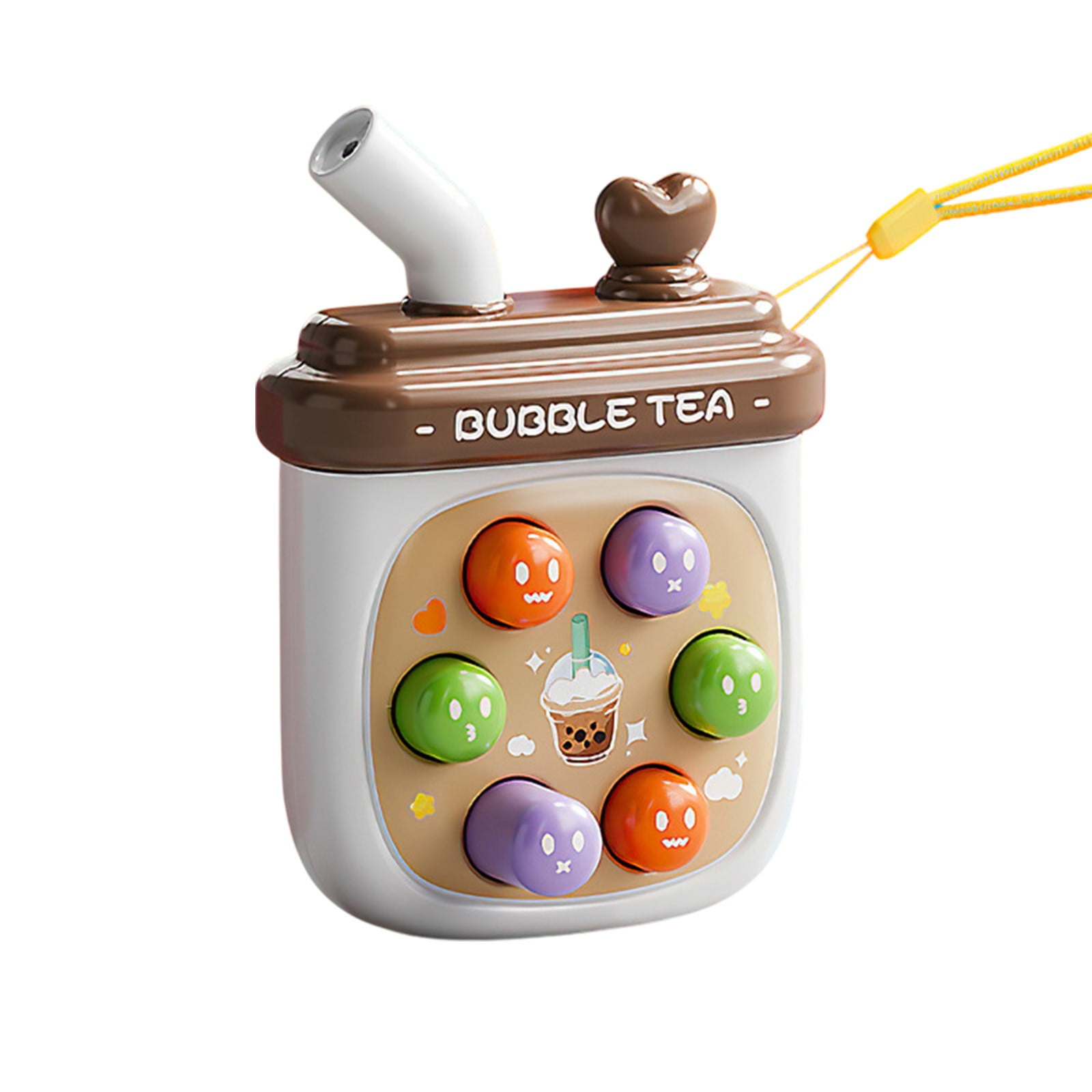 Handheld Pop Game Sensory Fidget Toys, Mini Bubble Tea Whack A Mole ...