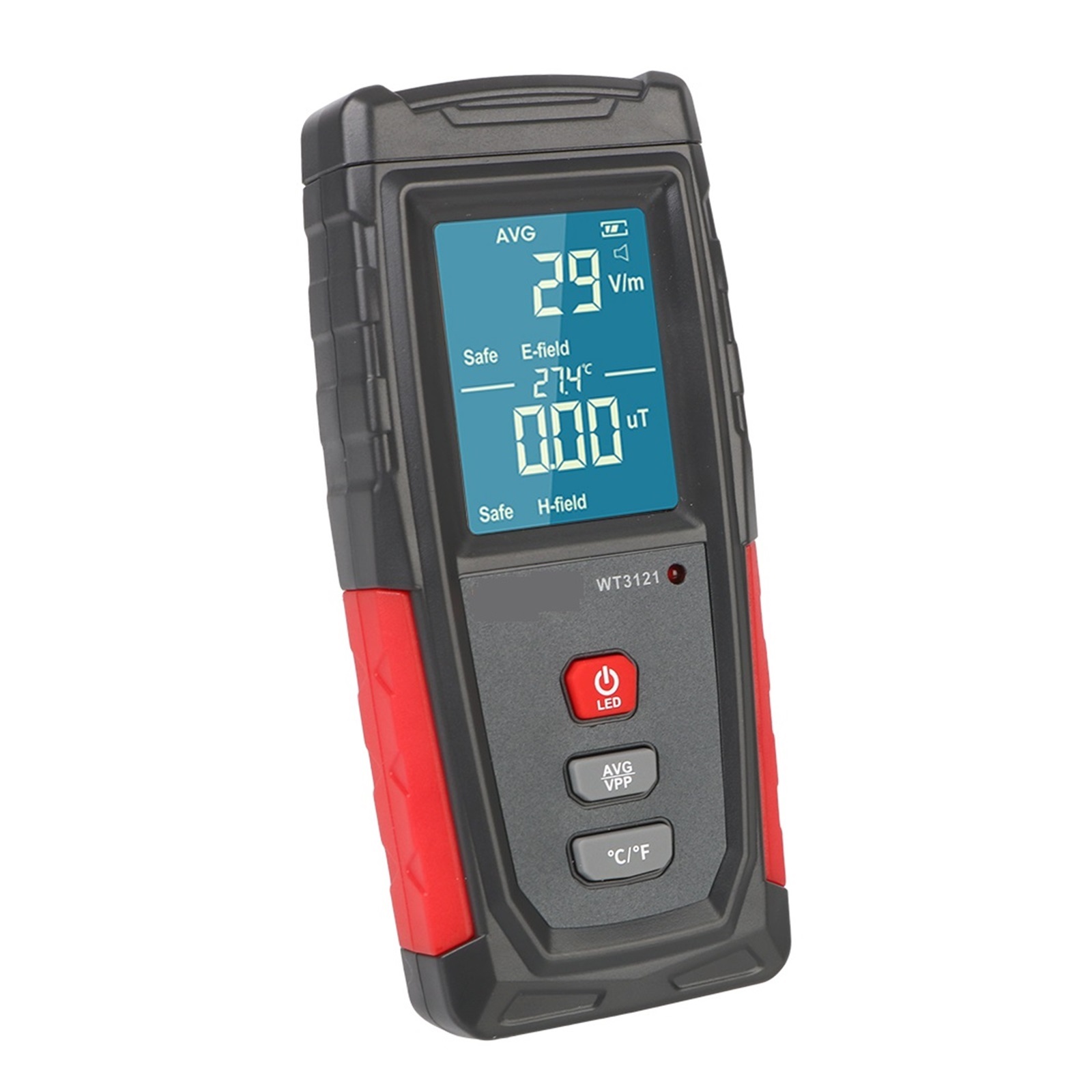 Handheld Portable Counter Electric Field EMF Meter Detector ...