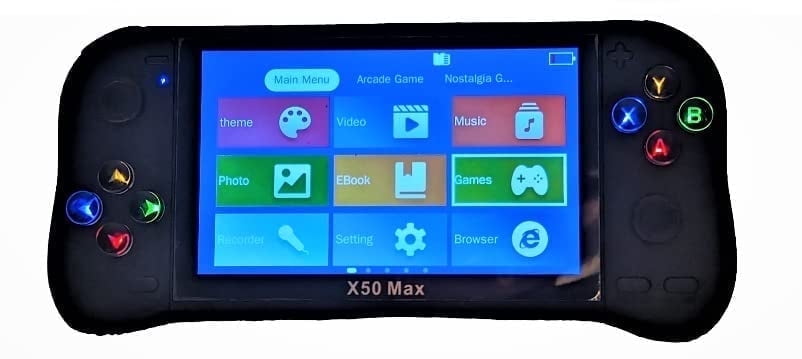 Handheld Portable Game Console 5 Inch Screen (Black) - Walmart.com