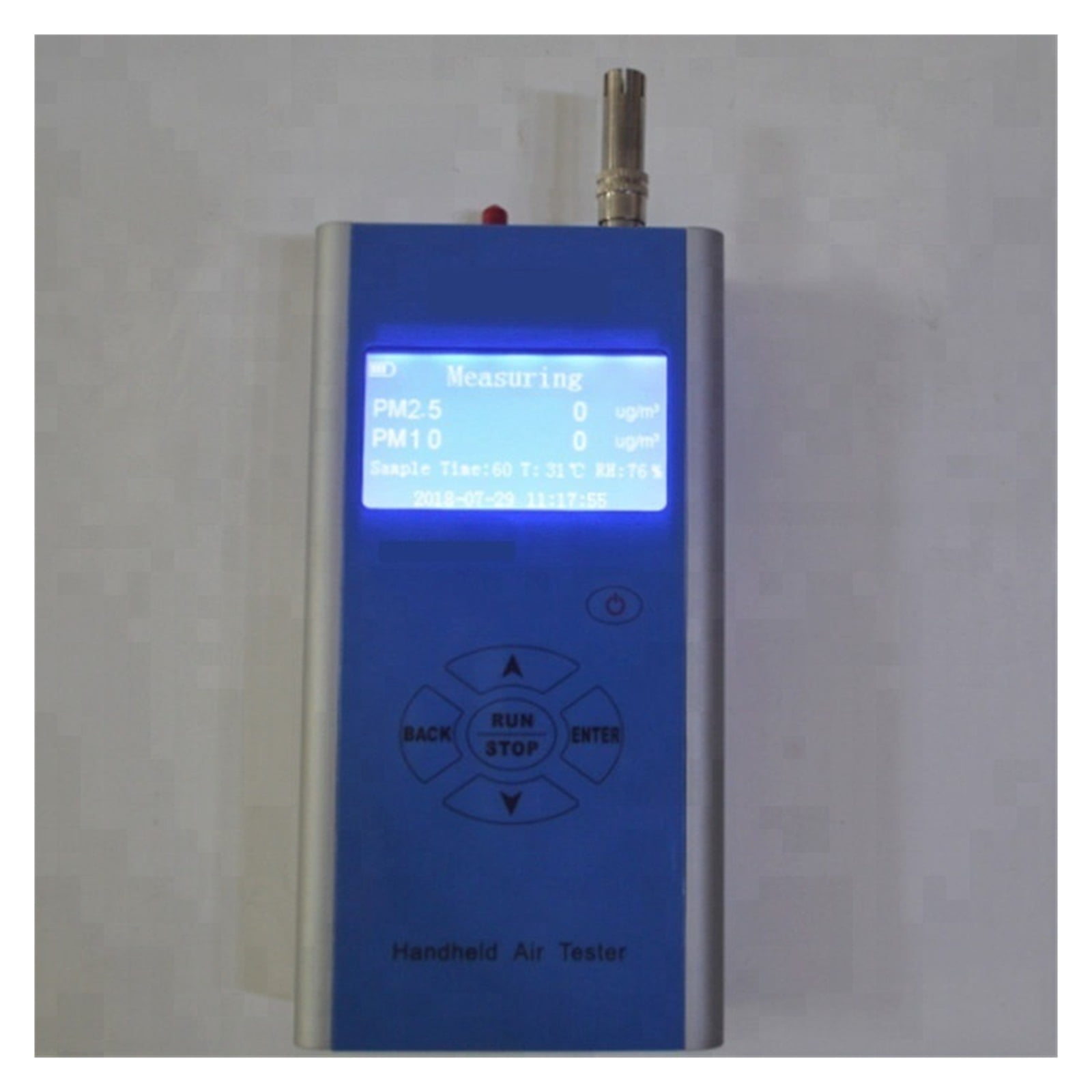Handheld Portable Particle Counter PM2.5 PM10 Unit Microgram\Cubic ...