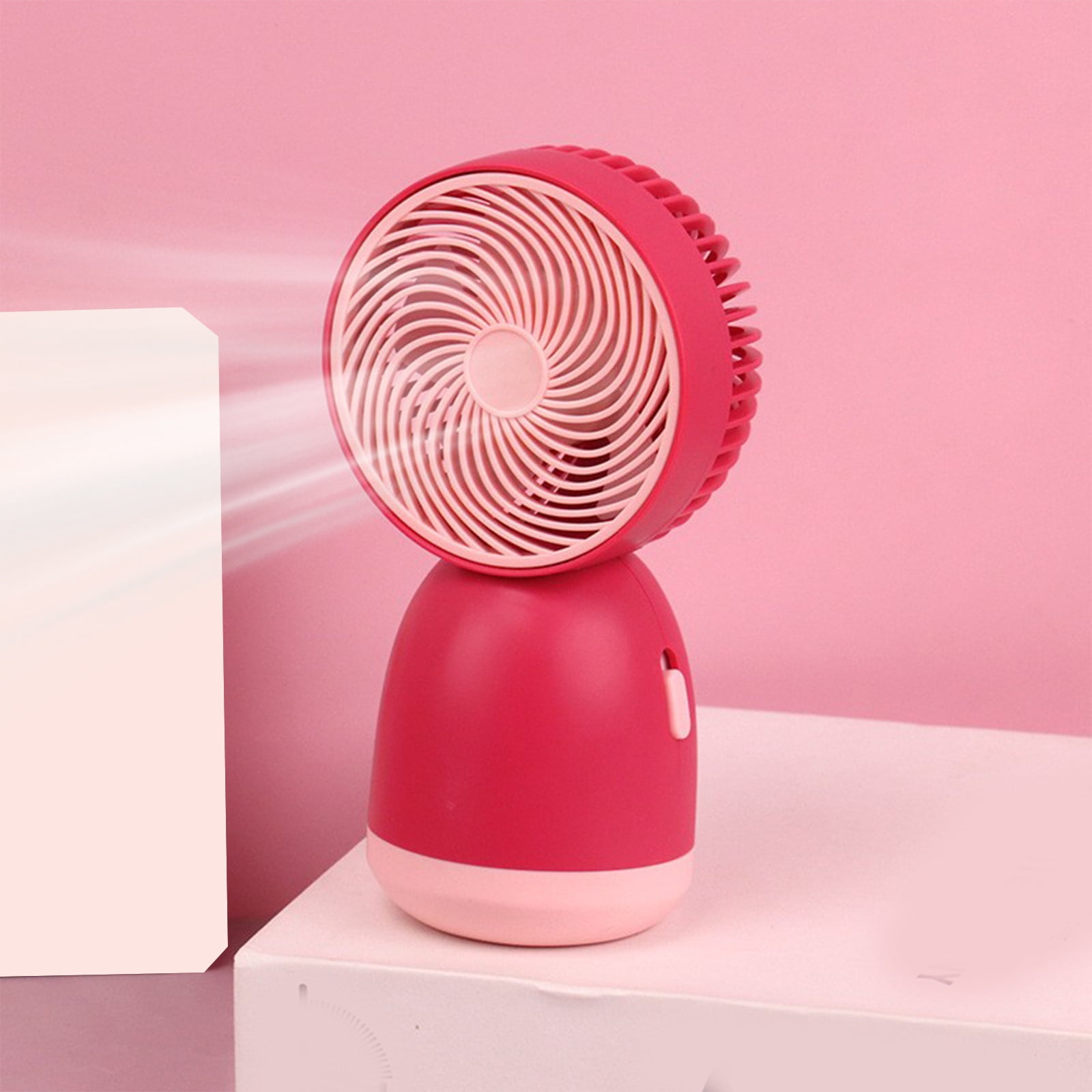 Handheld Portable Turbo Fan, USB Rechargeable Lightweight Personal ...