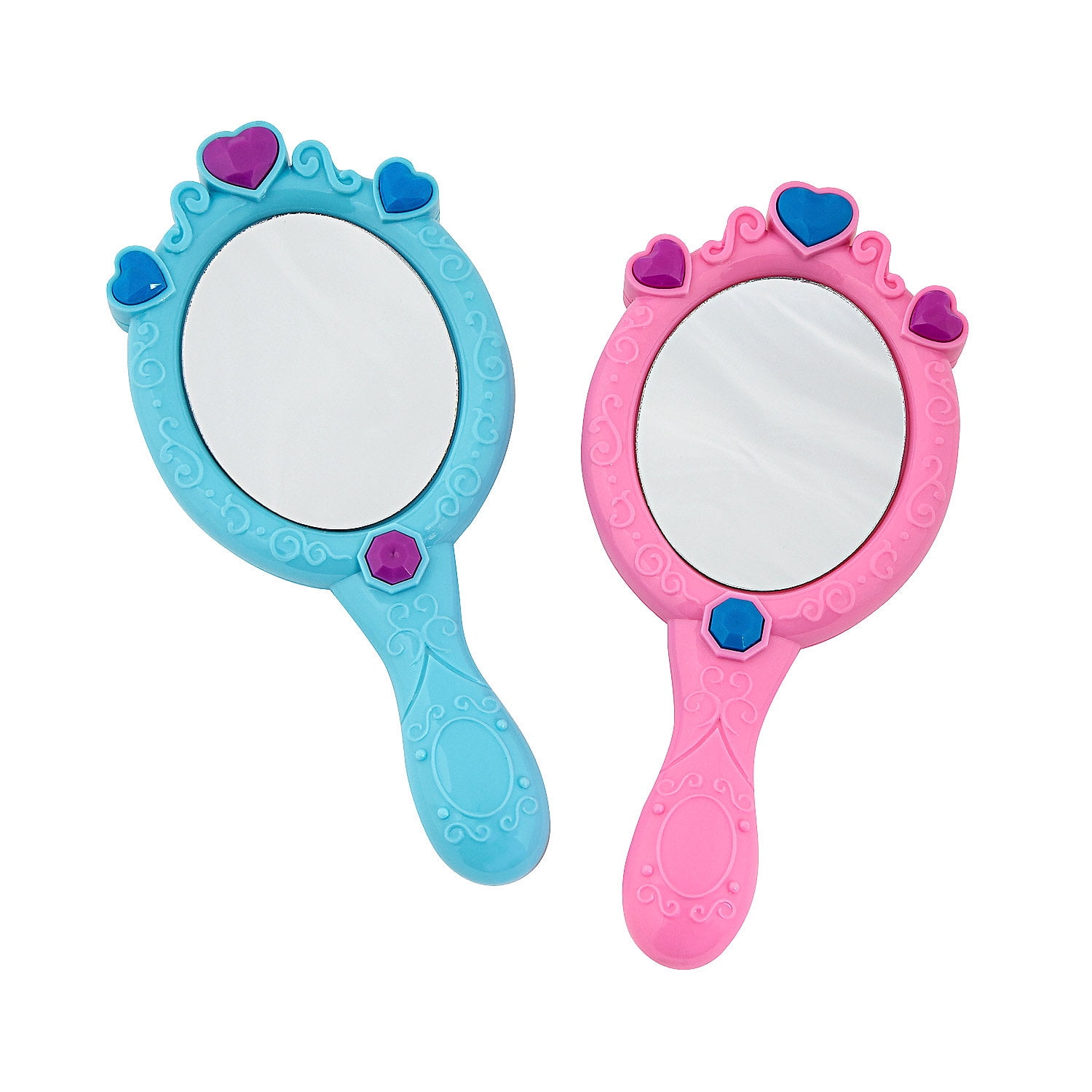 Handheld Princess Mirrors - 6 Pieces - Walmart.com