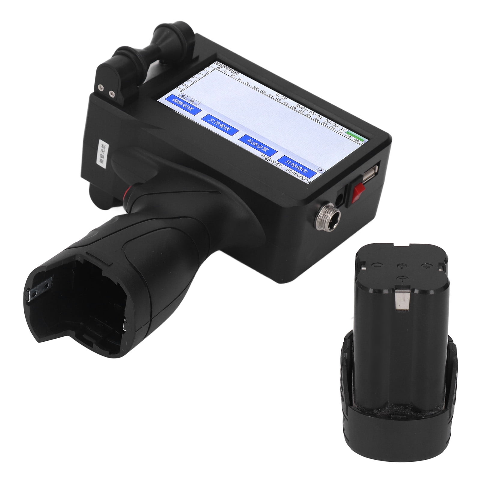 Handheld Printer, Portable Handheld Inkjet Printer with LED Touch ...