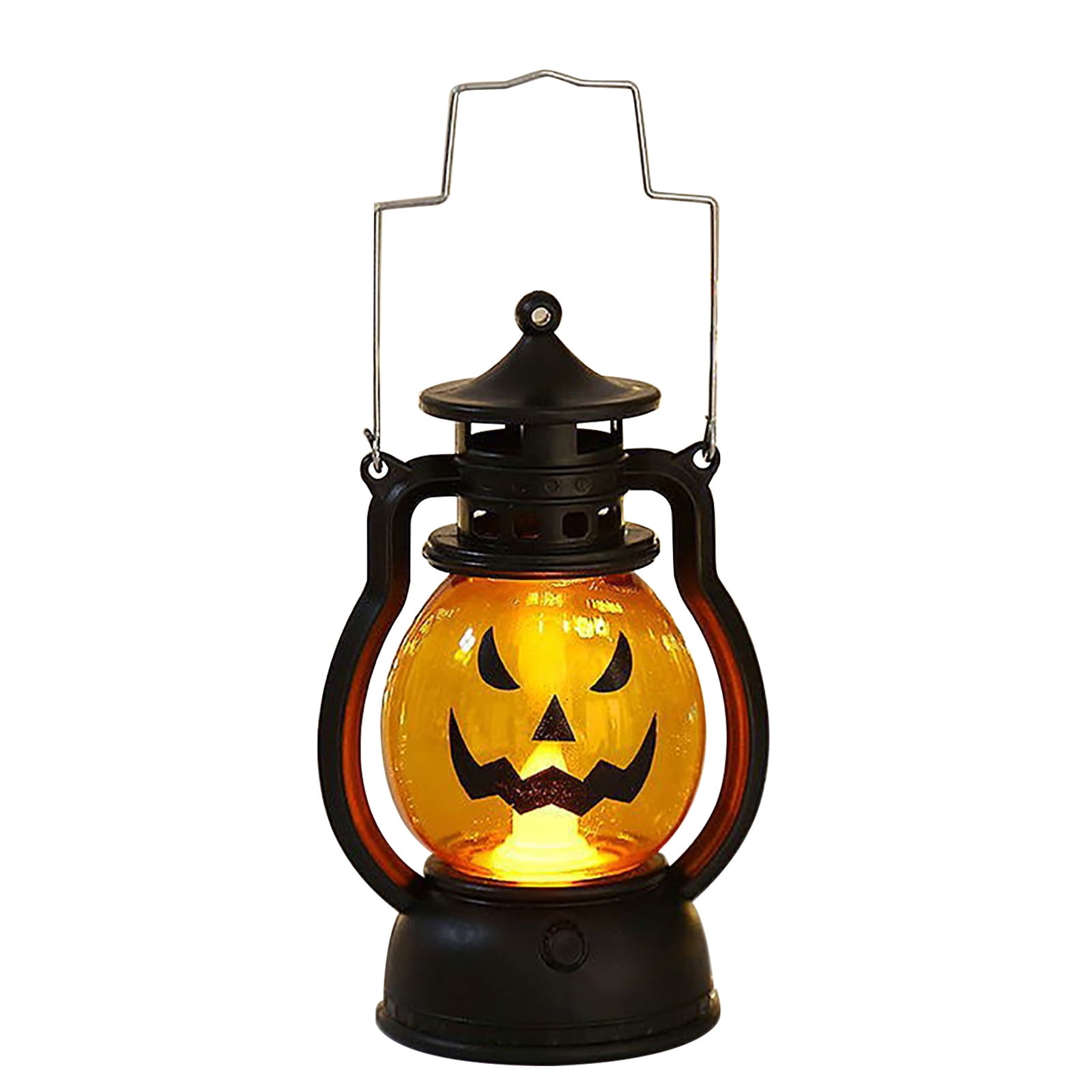 Handheld Pumpkin Lights, Vintage Oil Lamp Styling Halloween Pumpkin ...