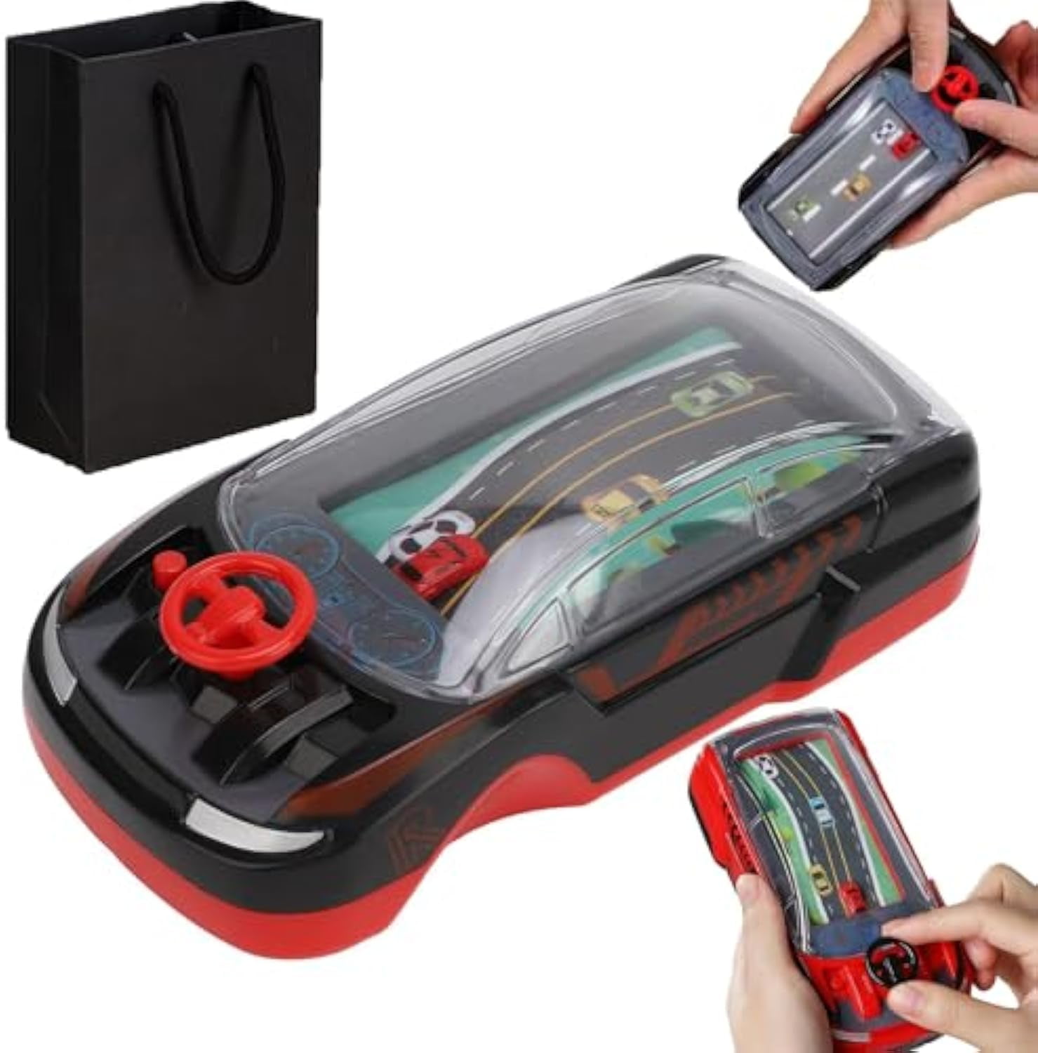 Handheld Racing Car Game, Portable Handheld Dual Player Race Game ...