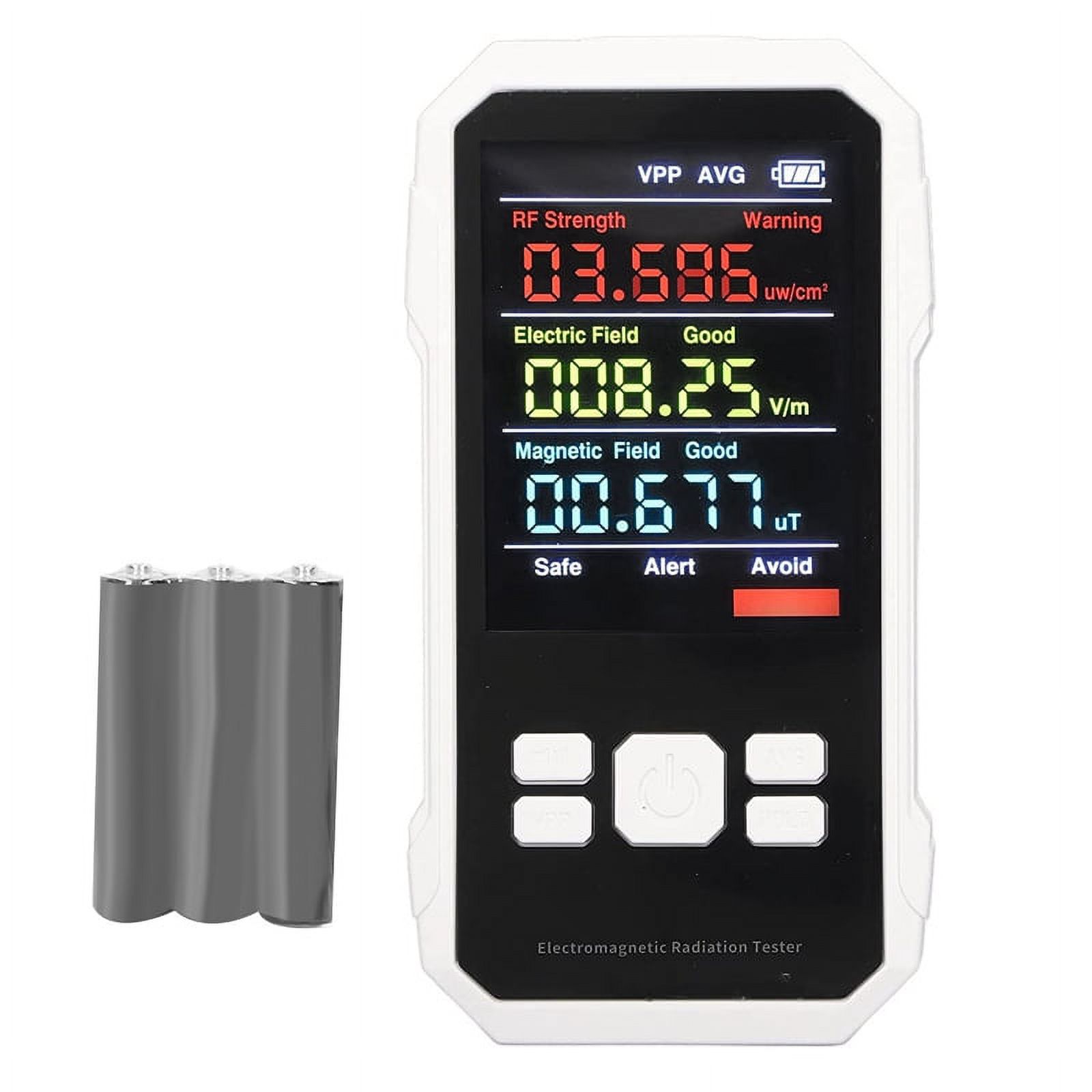 Handheld Radiation Detector, Digital Geiger Counter Dosimeter RF ...