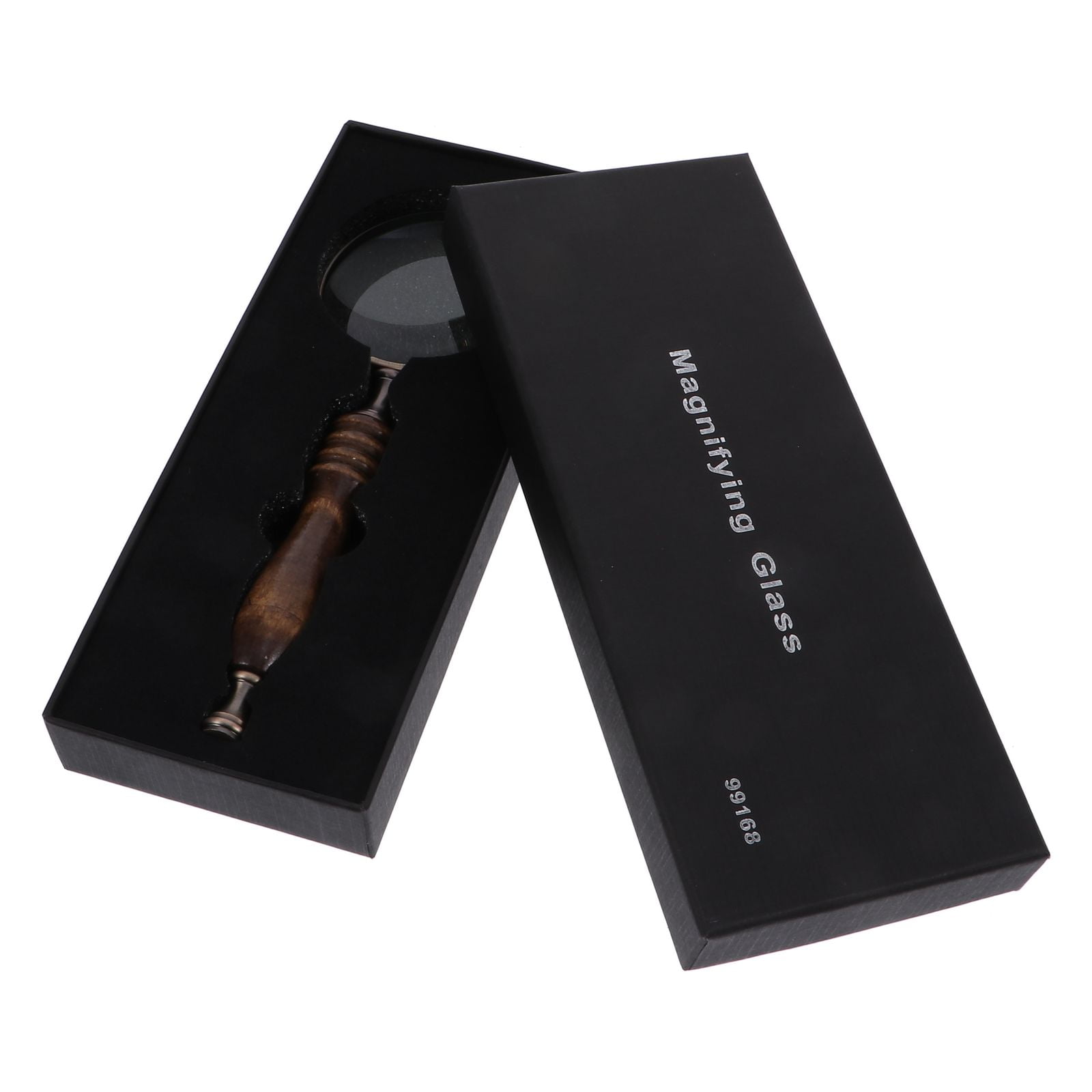 MEIBUTYUP Retro Style Hand Held Magnifier Glass for Books and Science ...