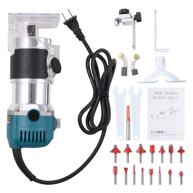 Handheld Router Wood Trimmer 6 Variable Speed Trim Router Router ...