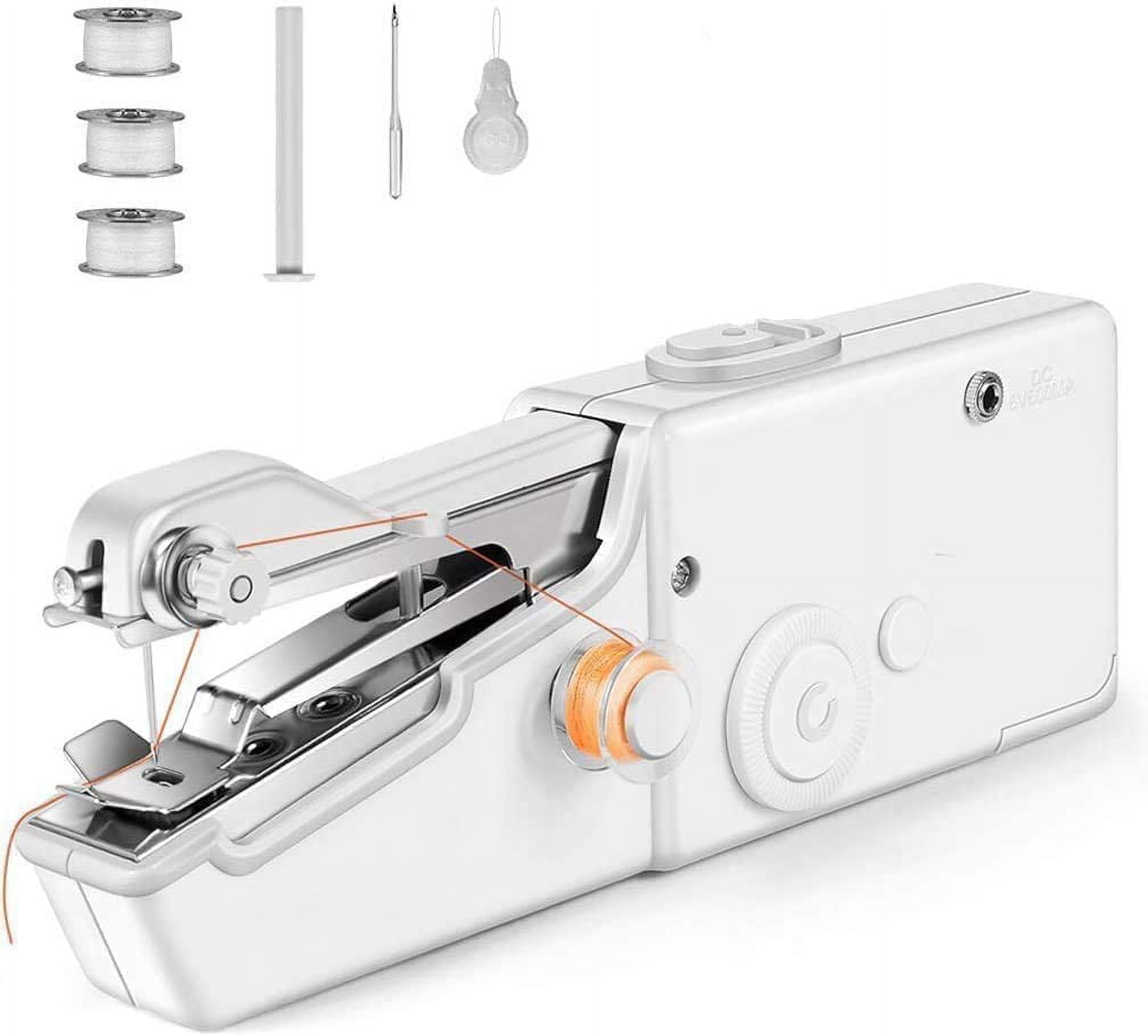 Handheld Sewing Machine, Mini Cordless Portable Electric Sewing Machine ...