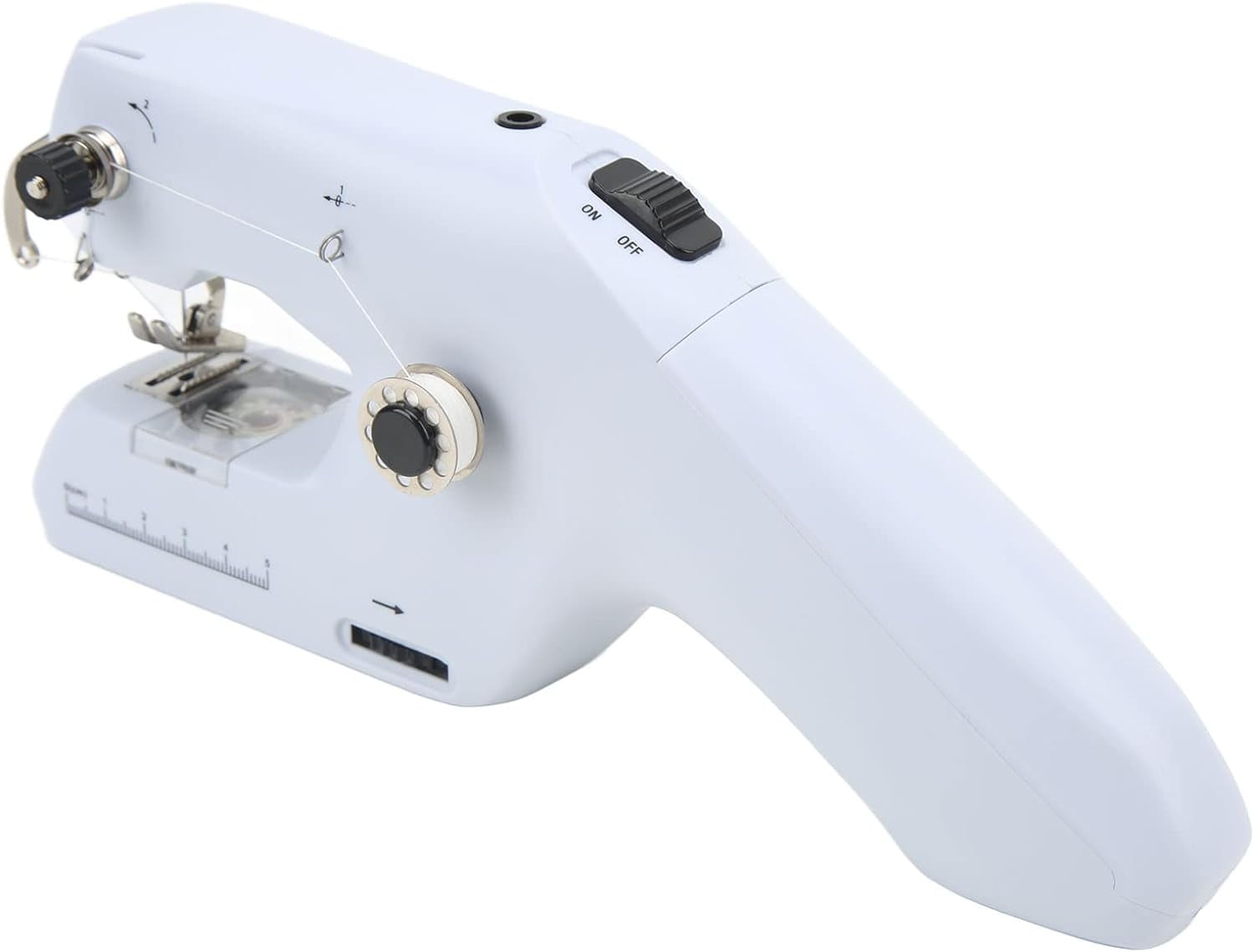 Handheld Sewing Machine, Mini Portable Electric Dual Line Cordless ...