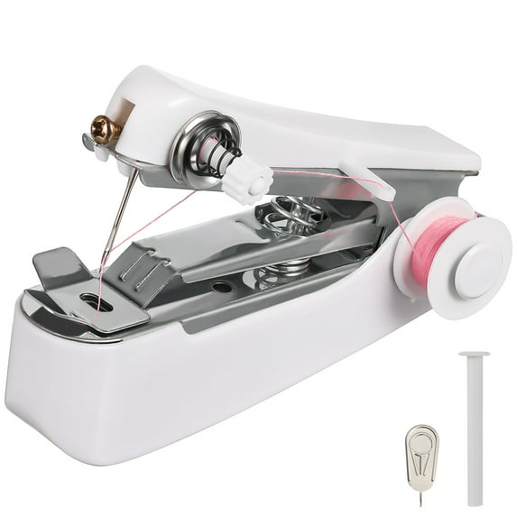 Handheld Sewing Machine Portable Mini Sewing Machine Diy Fabric Clothes ...