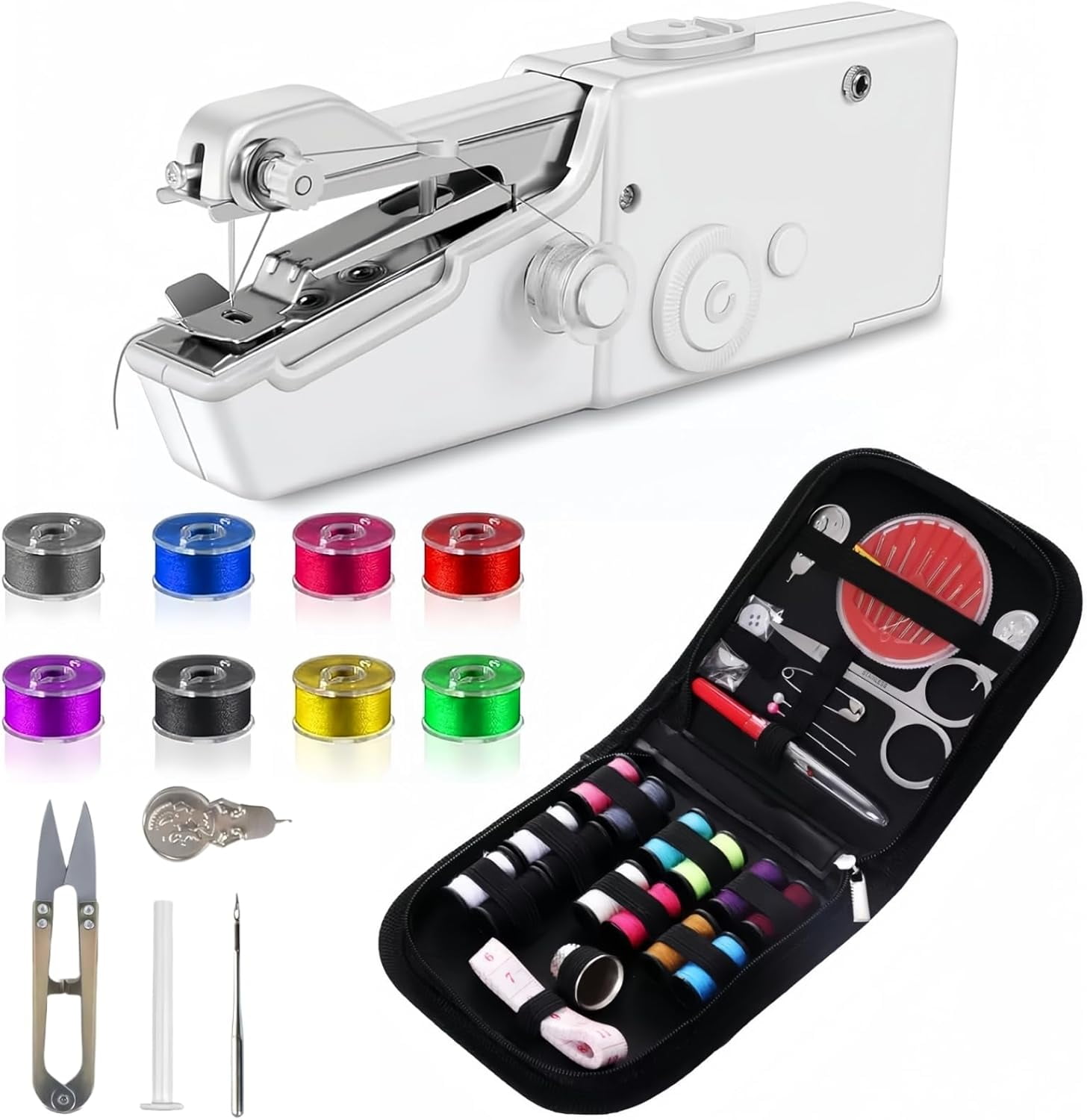Handheld Sewing Machine,Sewing Machines for Beginners,Portable Electric ...