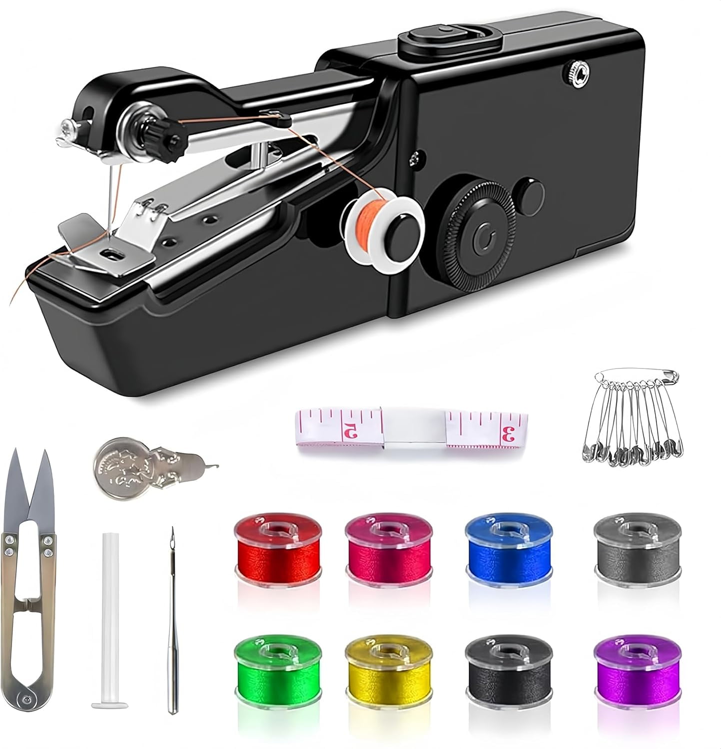 Handheld Sewing Machine,Sewing Machines for Beginners,Portable Electric Mini and Samll Hand Held ...