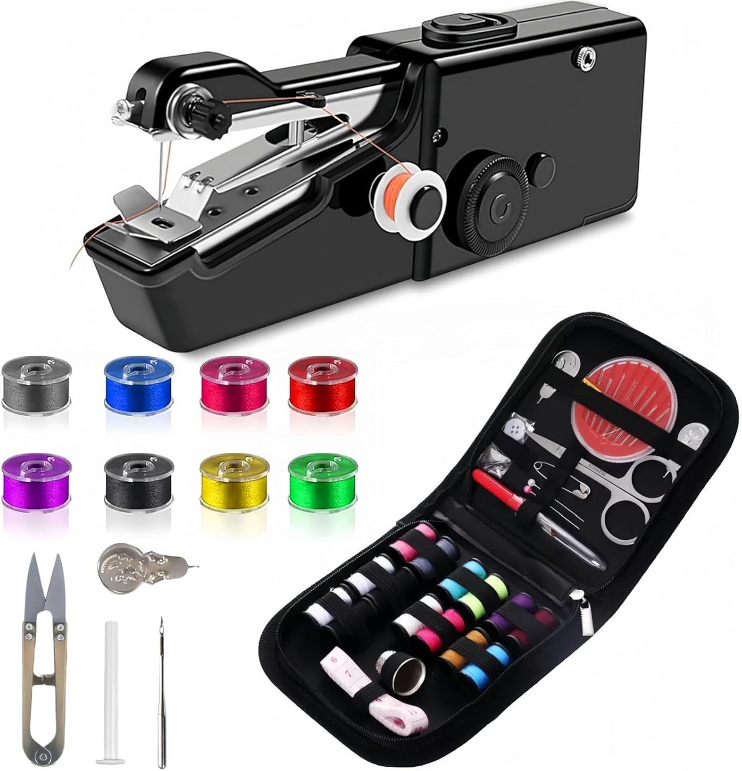 Handheld Sewing Machine,Sewing Machines for Beginners,Portable Electric ...