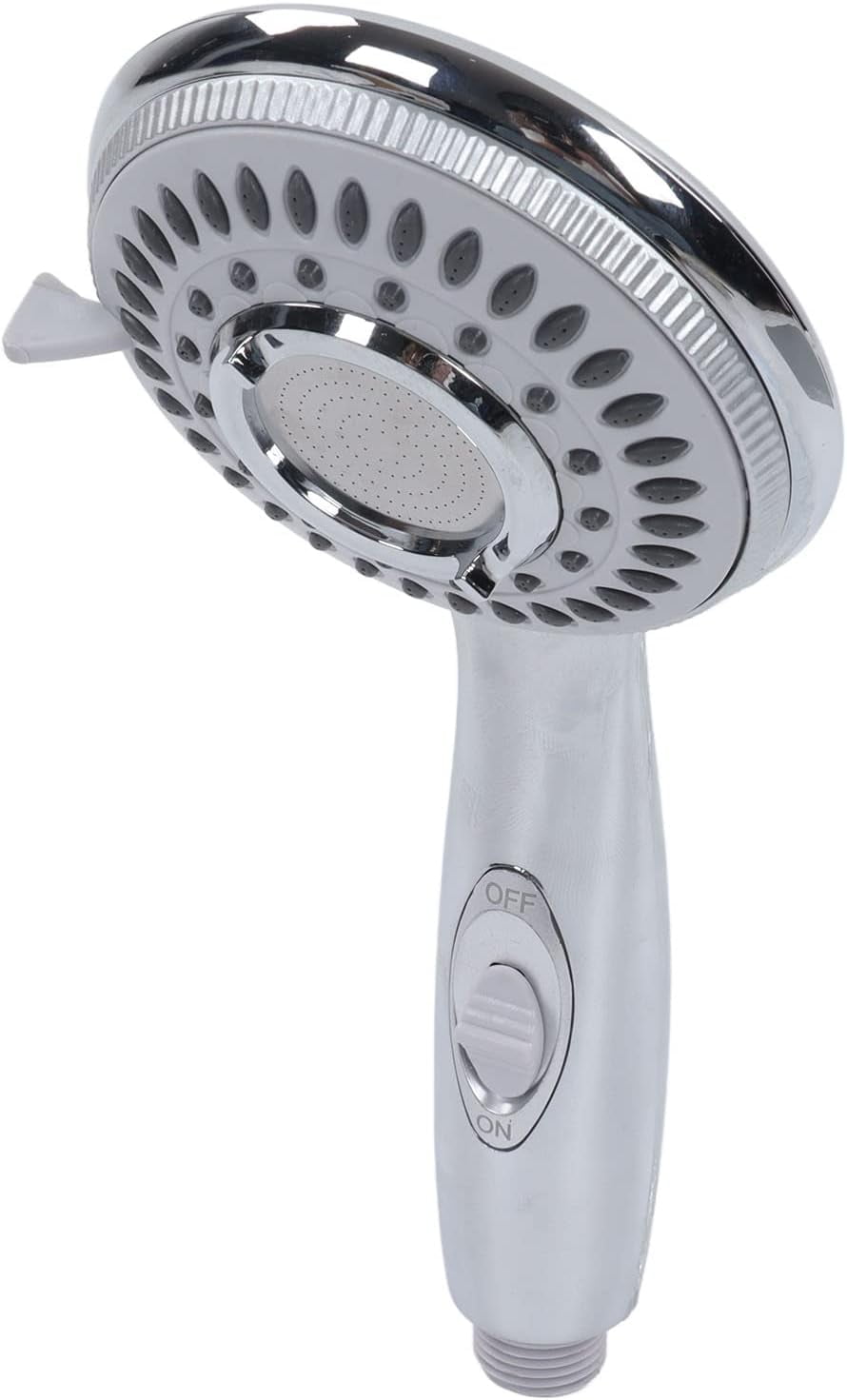 Handheld Shower Head 4 Spray Setting High Pressure Spray Head Handheld ...