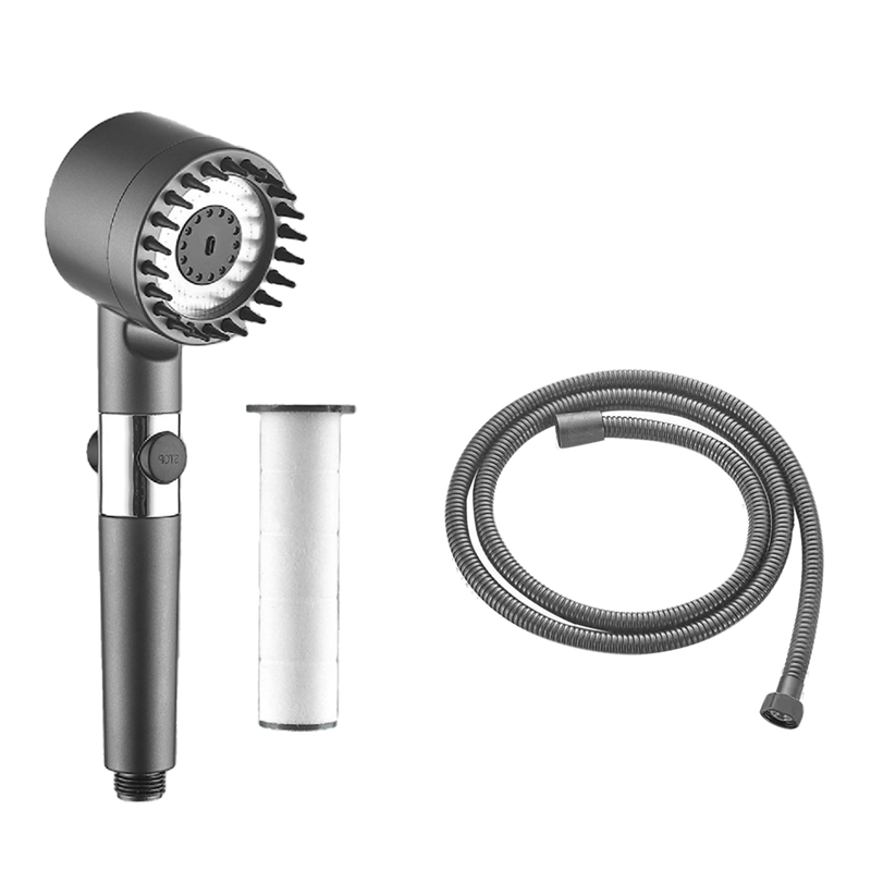 Handheld Shower with Filter, High Pressure Mode Shower with Hose ...