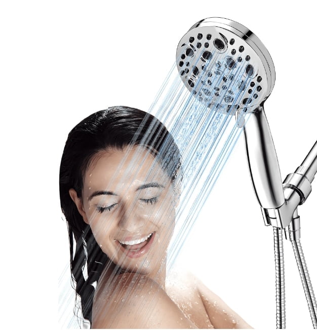 Handheld Showerhead for Bathing 10 Spray Modes Stainless Steel High ...