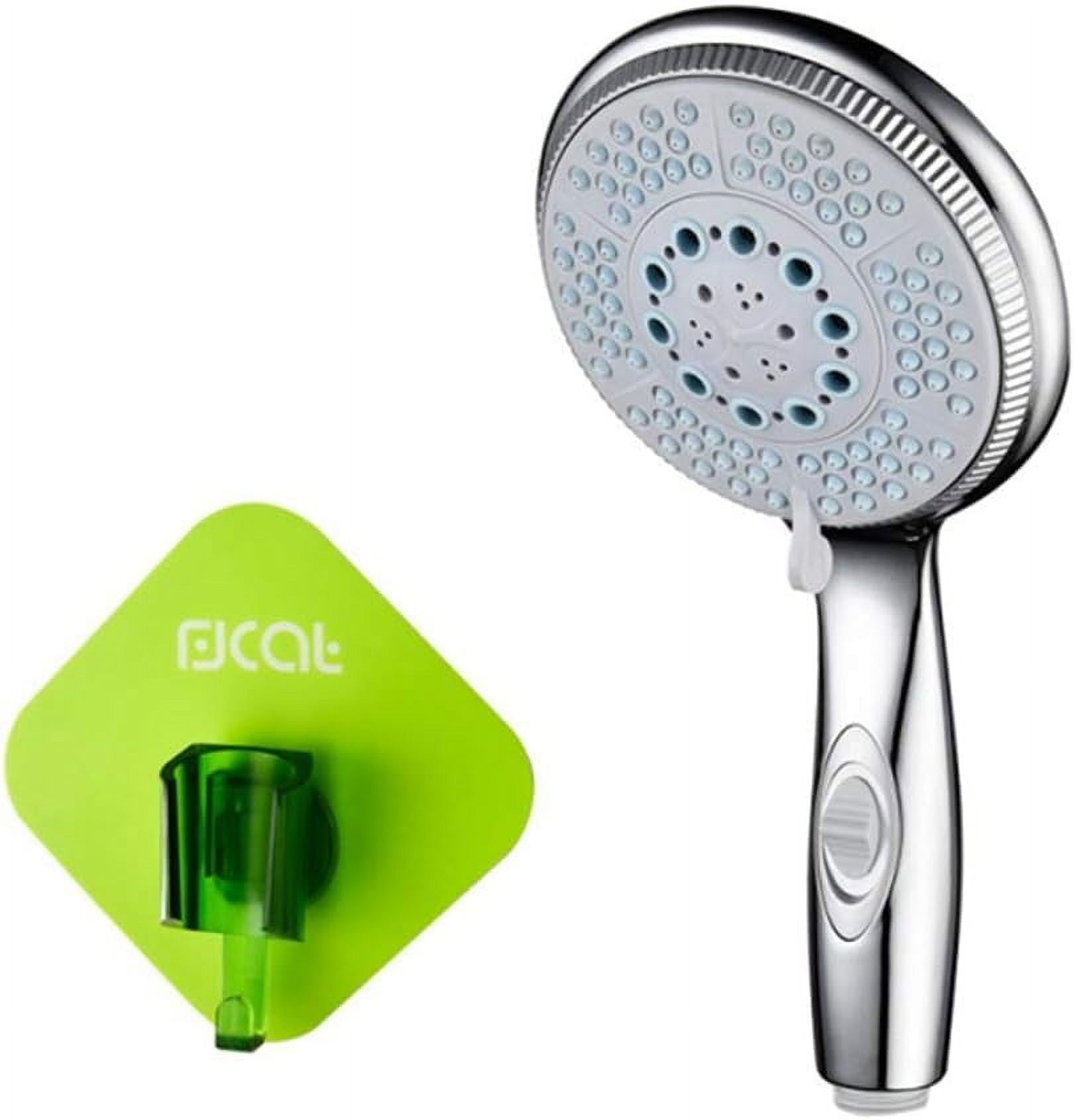 Handheld Showerhead with On/Off Switch 5-Spray Setting High Pressure ...