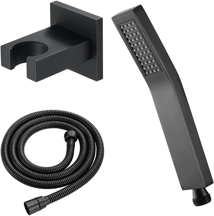 Handheld Showerheads, Brass Handheld Shower Head Kit High Pressure ...