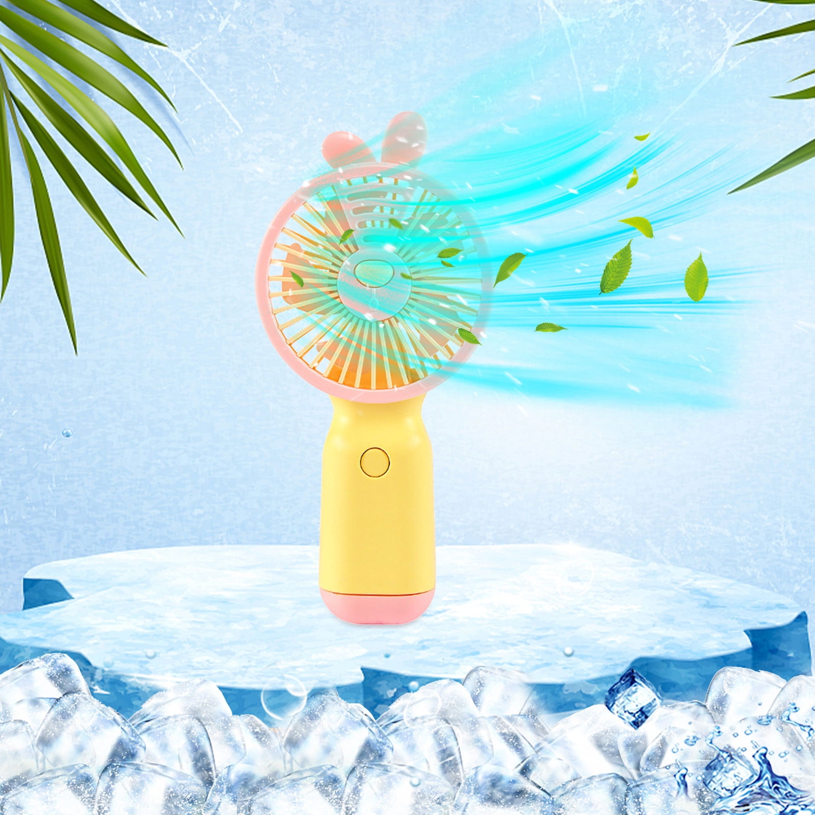 Handheld Small Fan Cute Portable Portable Small Mute Mini Students Usb ...