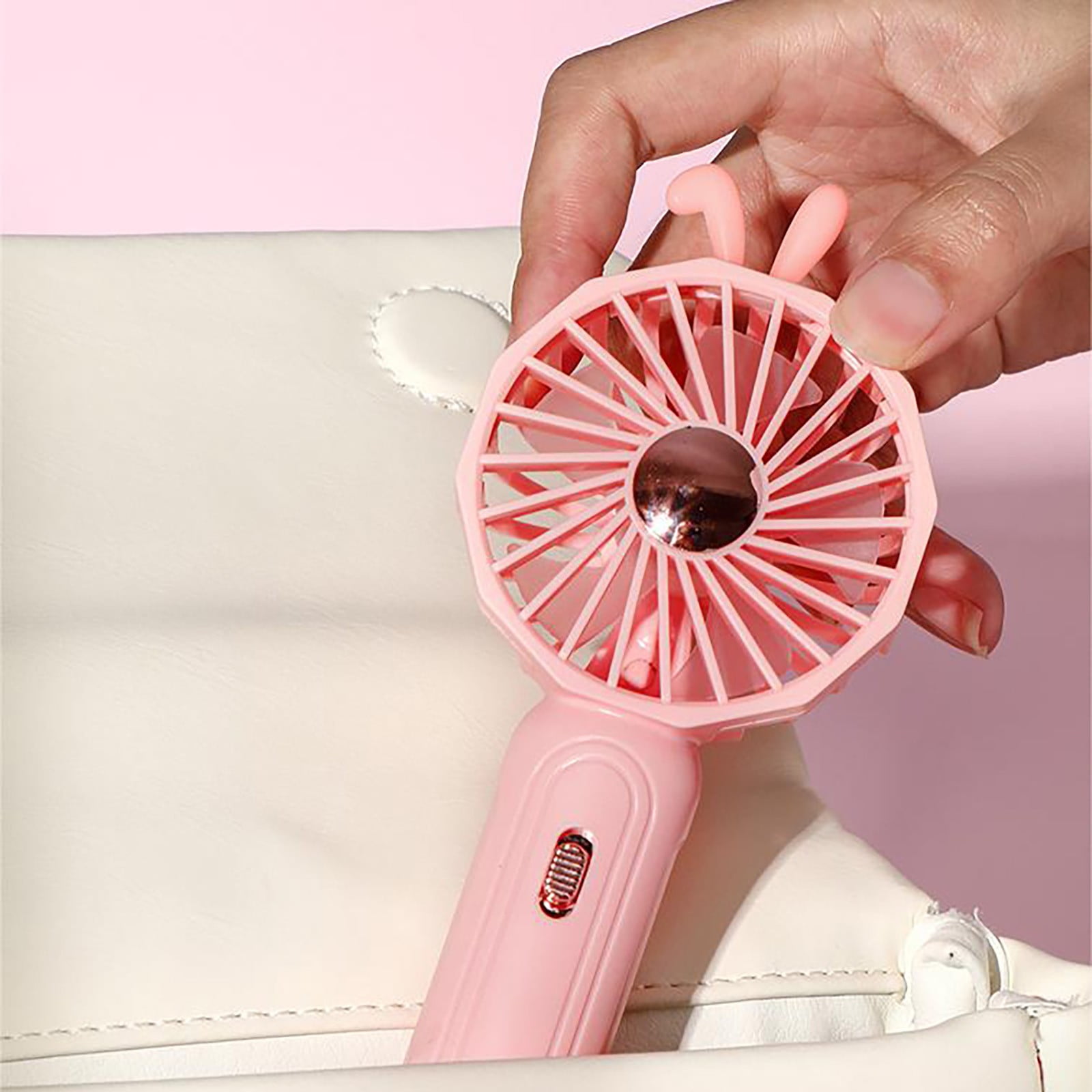 Handheld Small Fan Mute Big Wind Portable Desktop Small Fan Usb Mini ...