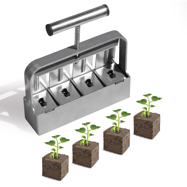 Handheld Soil Blocker, 2-Inch Soil Block Maker Soil Blocking Tool for ...
